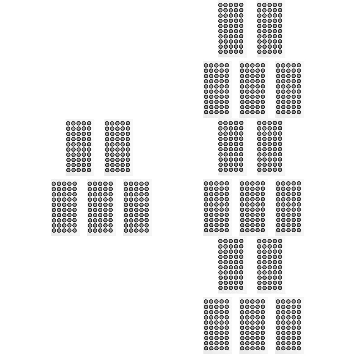 FRCOLOR 20 Sheets Reference Marker Point 3D Scanner Reflective Film ...