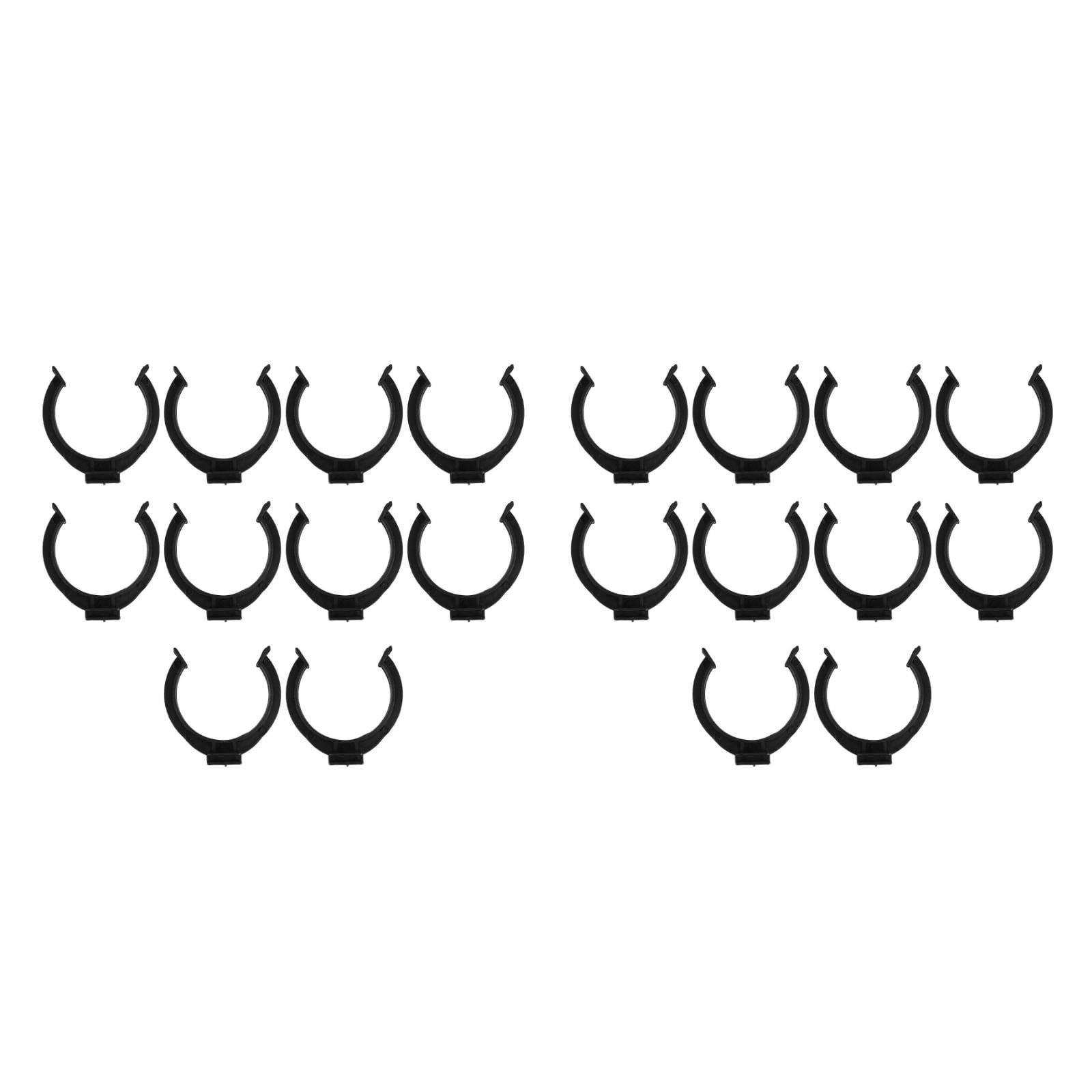 FRCOLOR 20 pcs Cabinet Levelers Leg Toe Kick Clips Foot Buckle Plastic ...