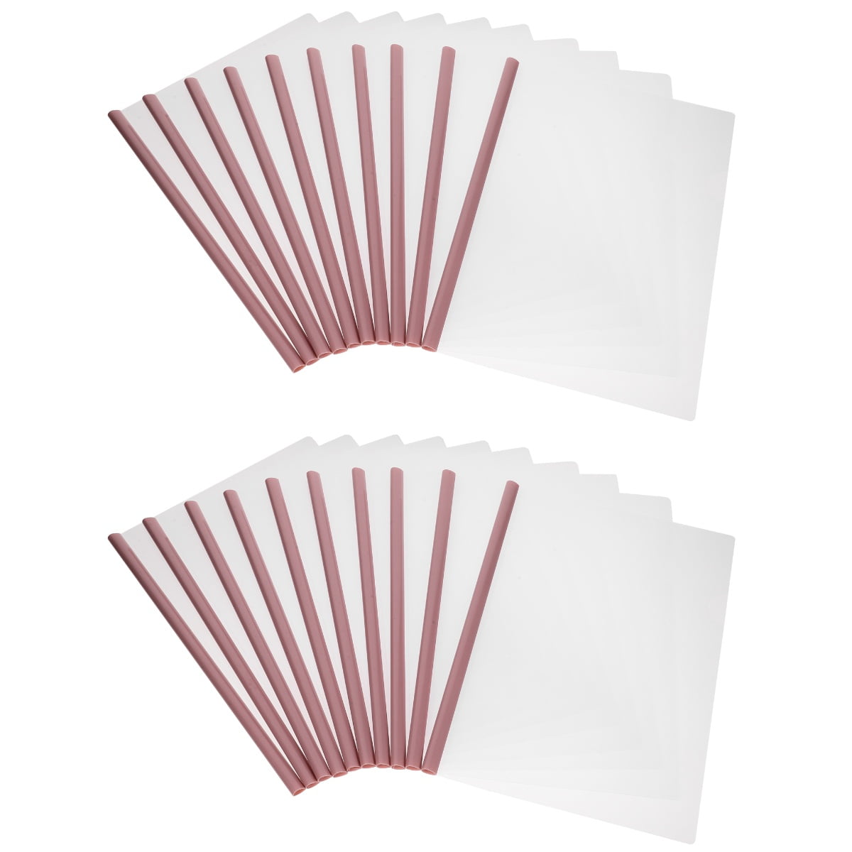 FRCOLOR 20 pcs Clear Report Covers for A4 Paper Multi-function File ...