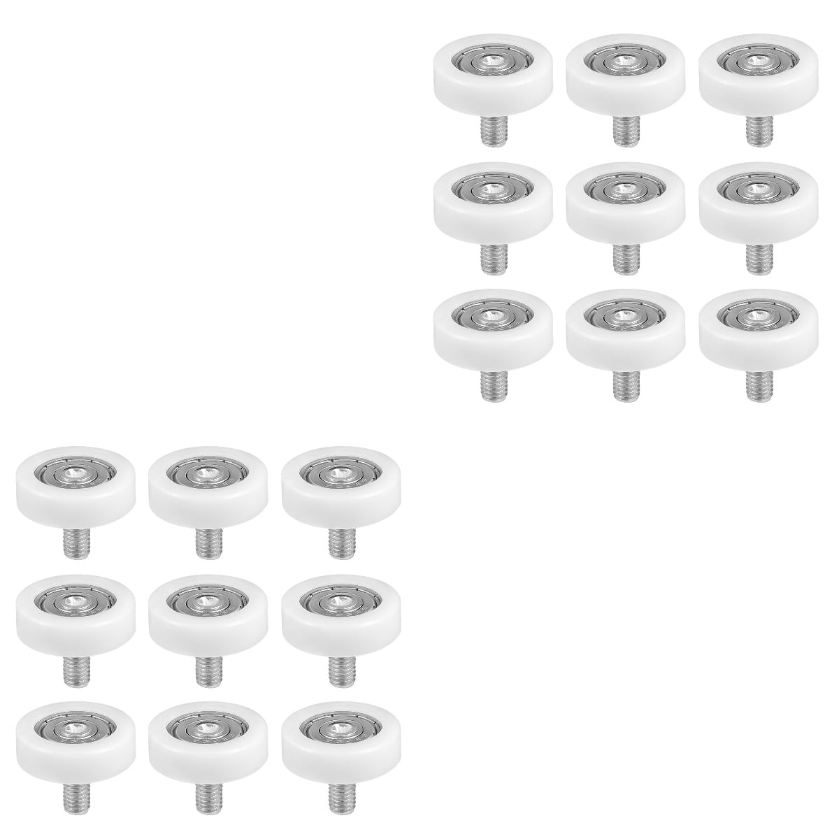 FRCOLOR 20 pcs Door Roller Plastic Pulley Vending Machine Roller for ...