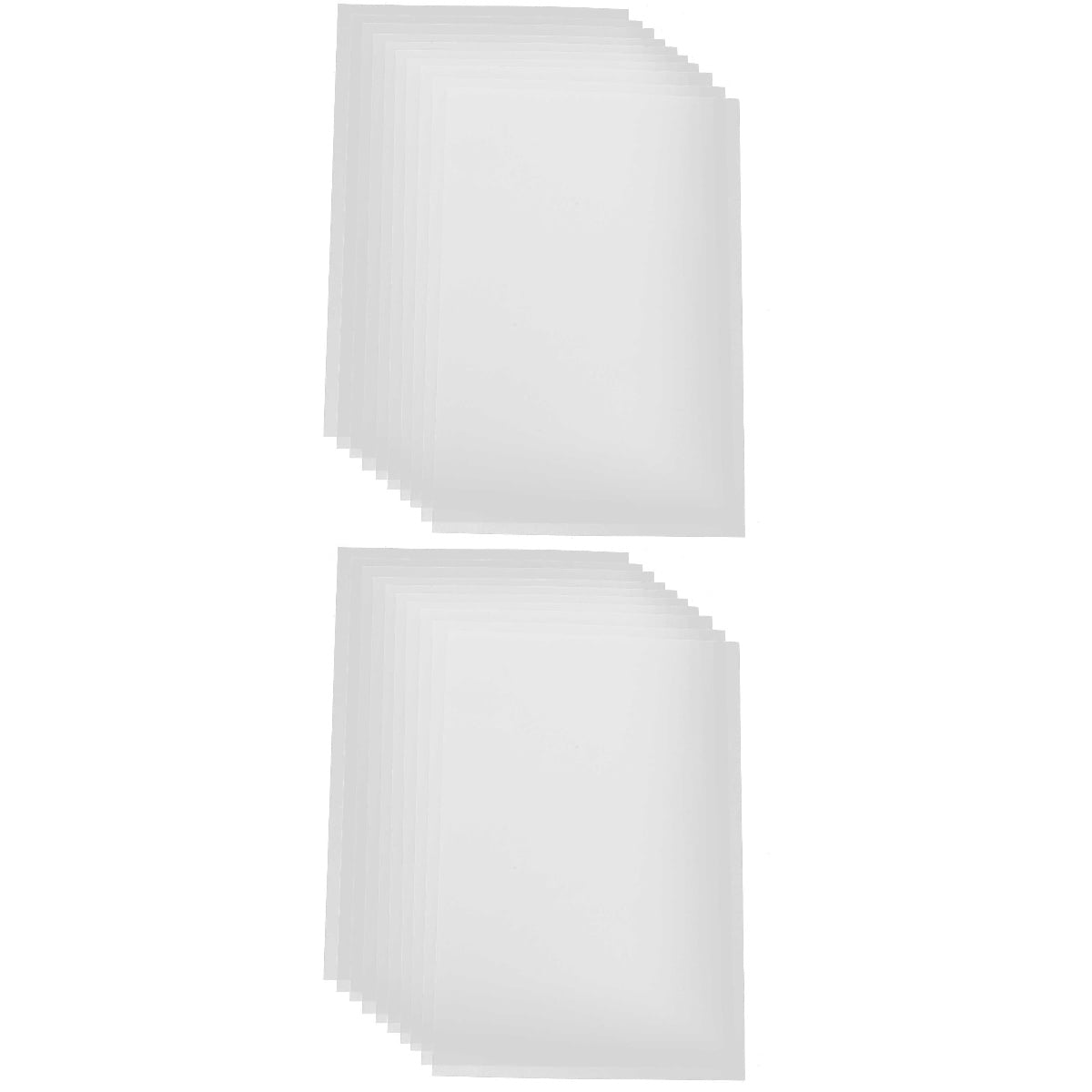 FRCOLOR 20 pcs Heat Shrink Plastic Sheets Multi-use Heat Shrink Sheet ...