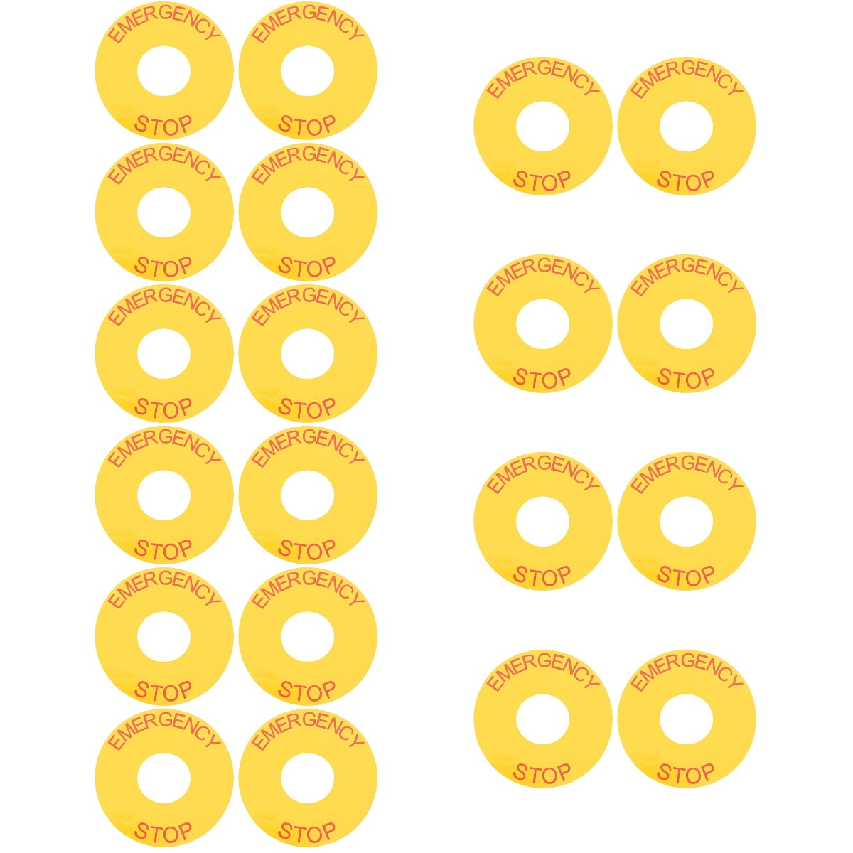 FRCOLOR 20 pcs Industrial Machinery Electrical Devices Stickers ...