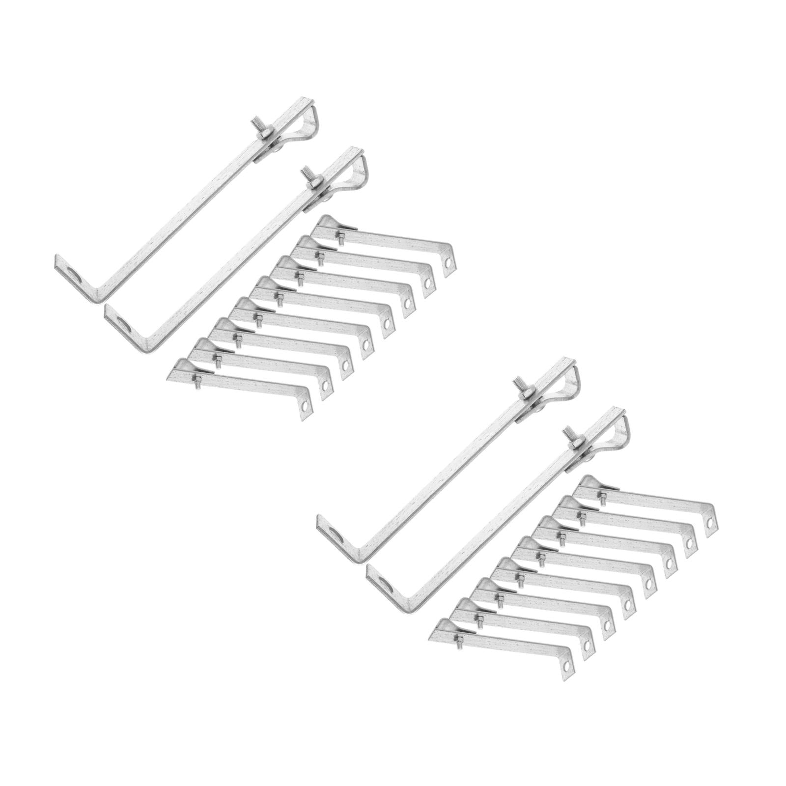 FRCOLOR WORGEOUS 20 pcs Galvanized L Shaped Protection Clips Cable ...