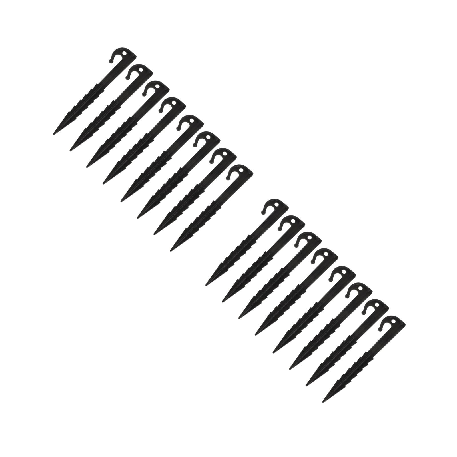 FRCOLOR 20 pcs Tent Pegs Camping Tent Spikes Ground Hooks Outdoor Tent ...