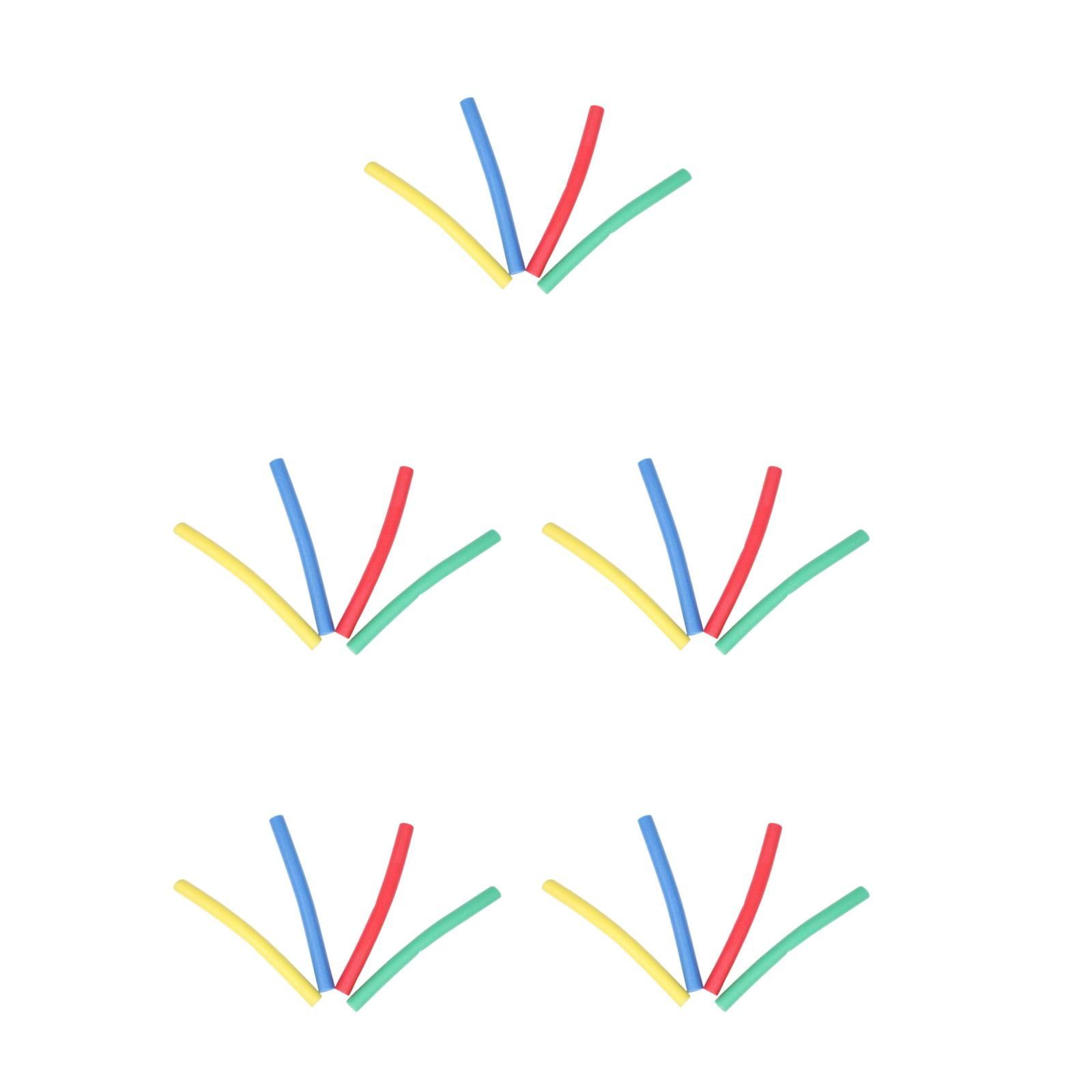 FRCOLOR 20 pcs Yoga Stretch Sticks Pool Noodles Sponge Relay Race ...