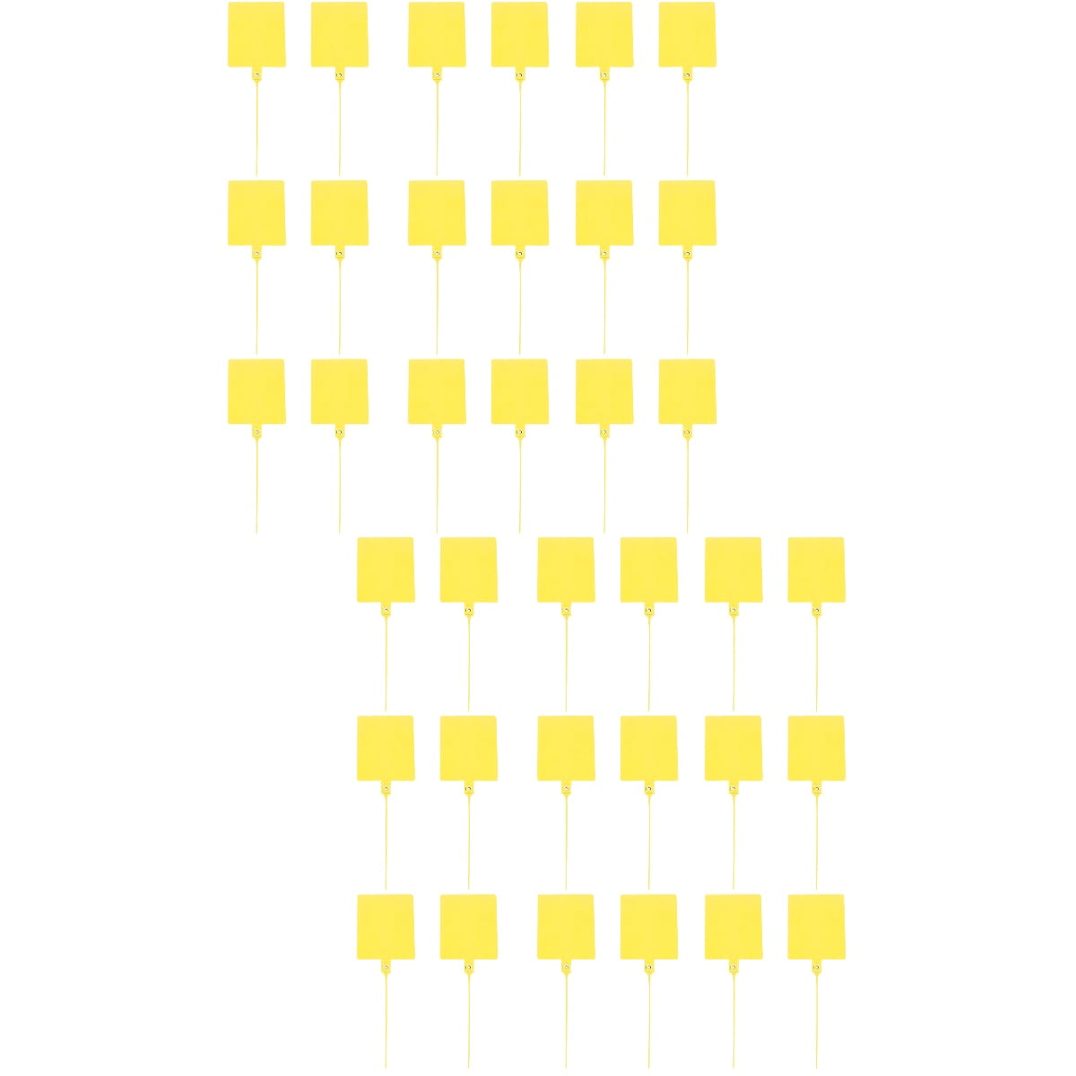 FRCOLOR 200 Pcs Plastic Cable Labels Flexible Cable Organizers Seal ...