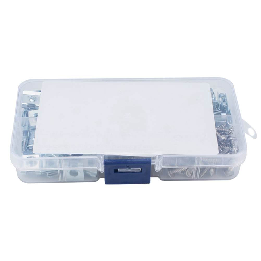 FRCOLOR 200 Pcs Self Tapping Screws Functional Fasteners Spire Clips ...