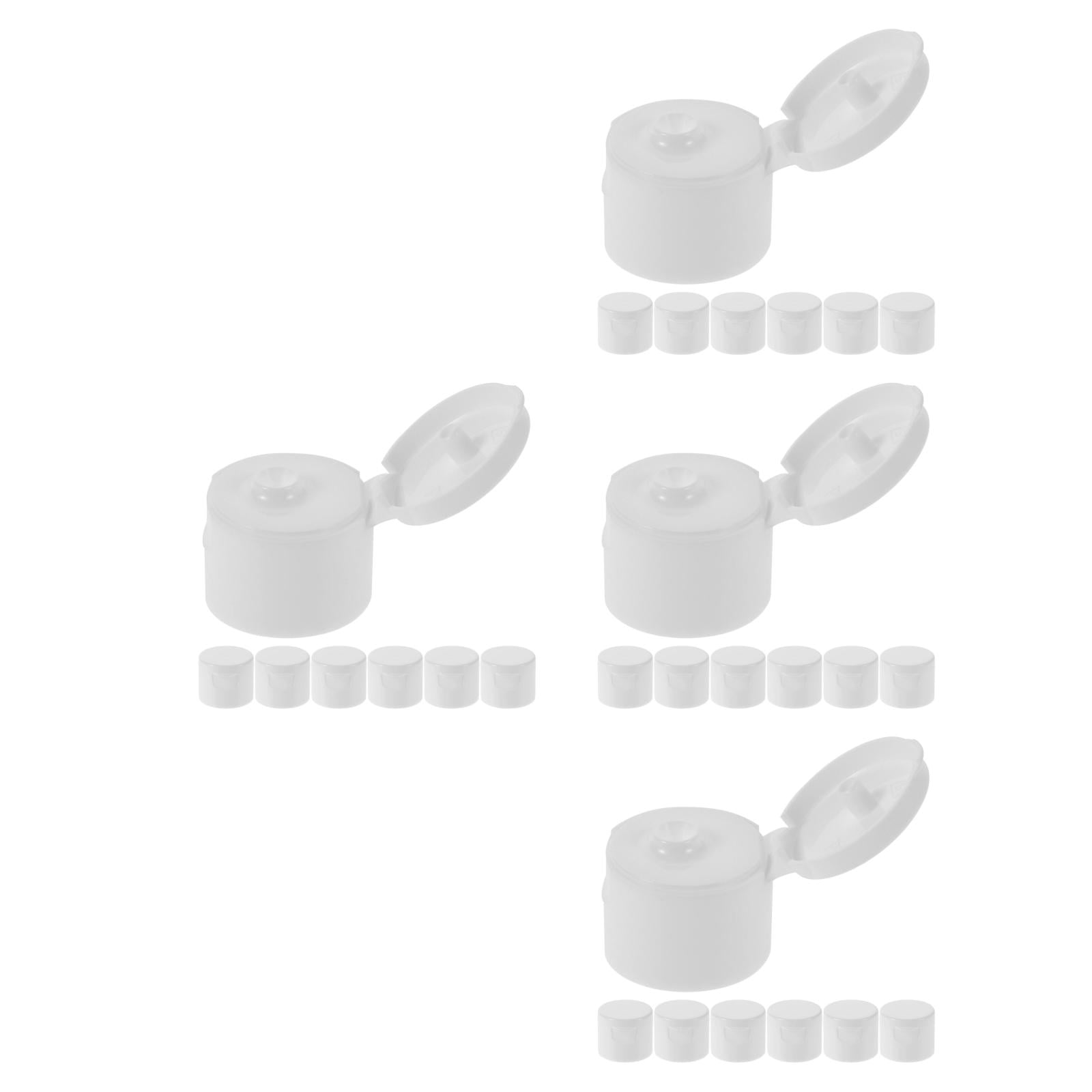 FRCOLOR 200 pcs 28 Tooth Dispensing Cap For Toothpaste Plastic White ...
