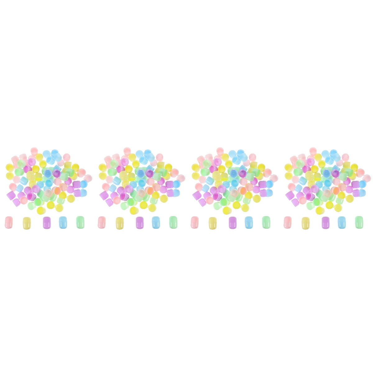 FRCOLOR 200 pcs Empty Fillable Capsules Openable Balls Vending Machines ...