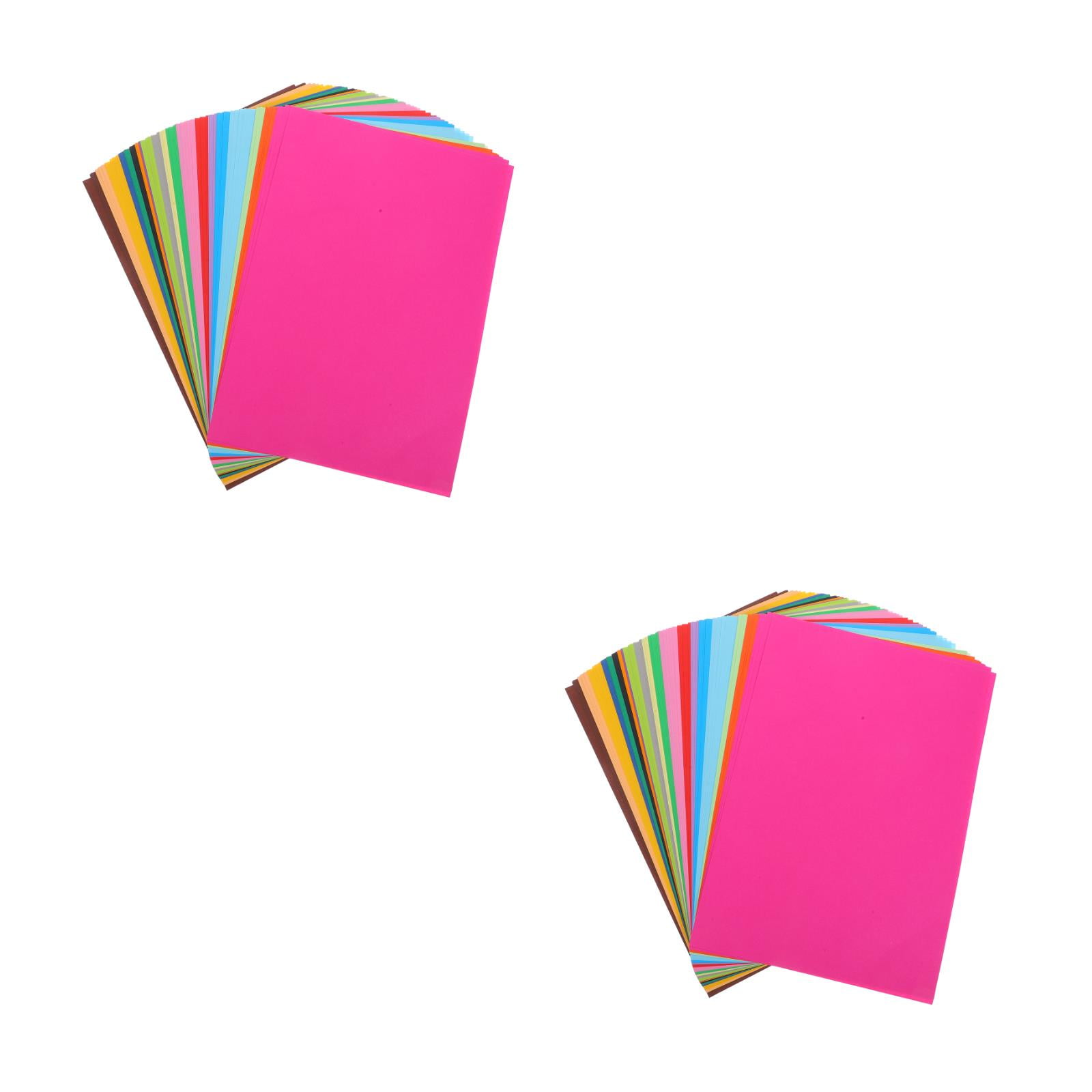 FRCOLOR 200 pcs Origami Paper Colorful Square Sheet Colored Copy Paper ...