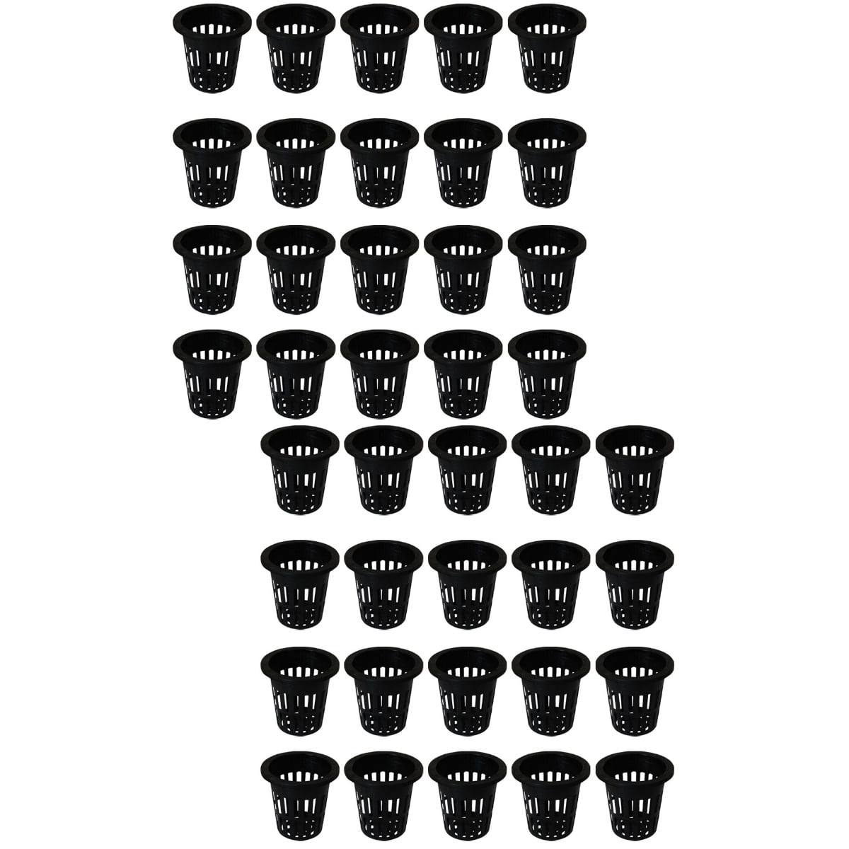 FRCOLOR 200 pcs Plastic Net Cup Plant Cups Nursery Cup Soilless for ...