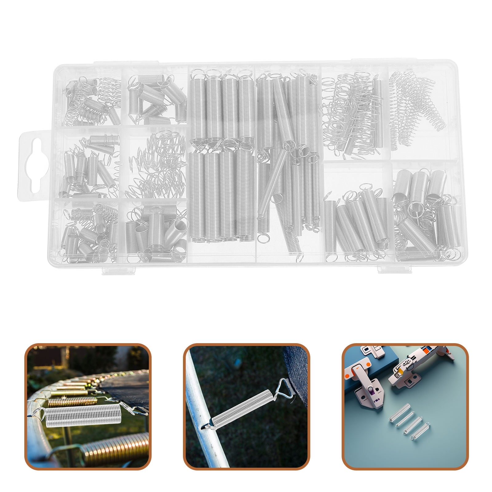 FRCOLOR 200Pcs Small Springs Assortment Kit Compression and Extension ...