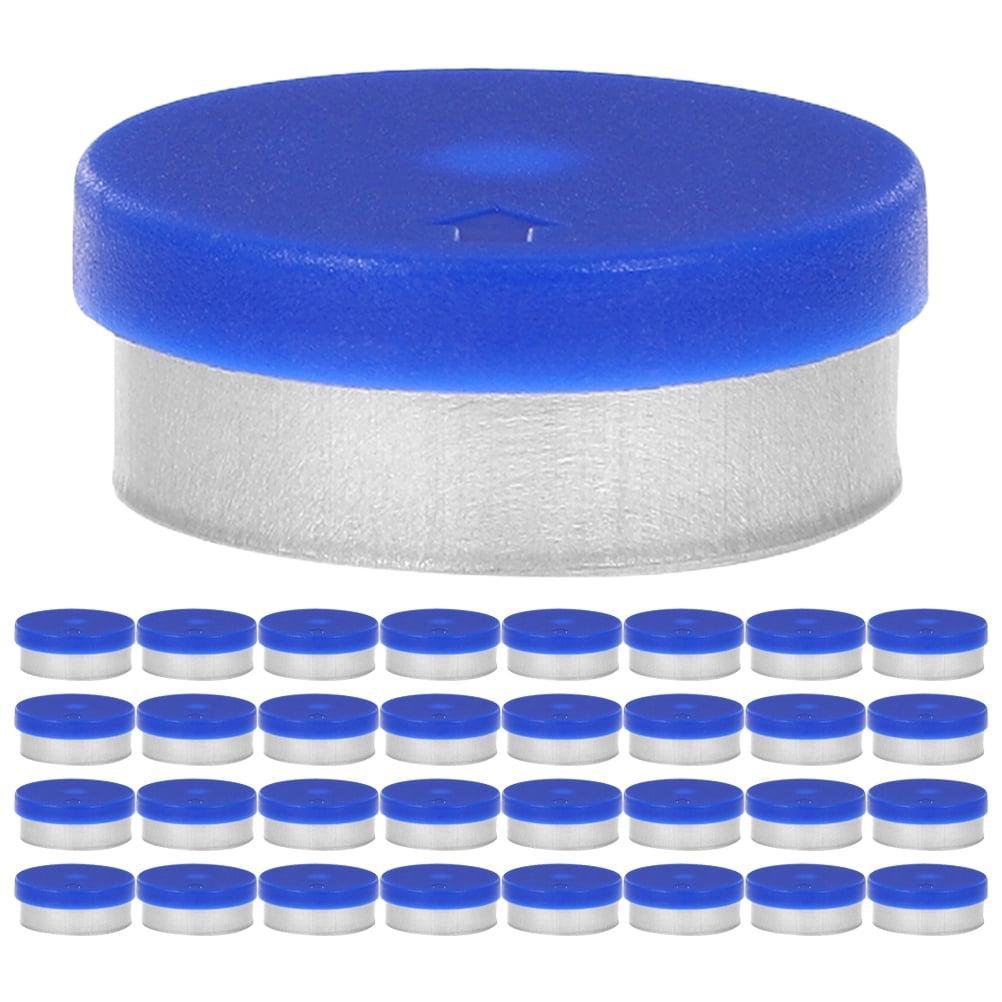 FRCOLOR 200pcs Flip-up Cap Sample Jar Lid Bottle Cap Flip Top Cap And ...