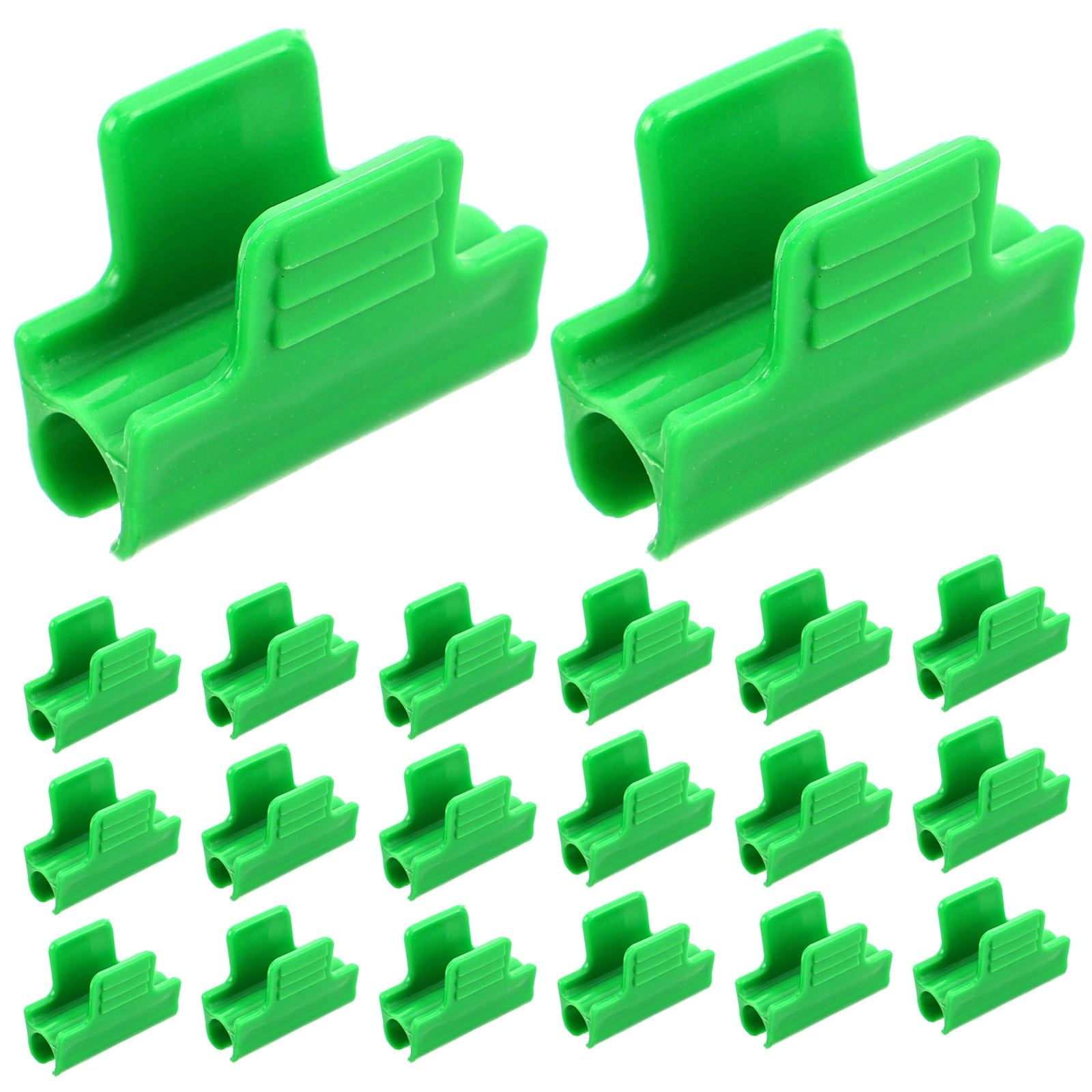 FRCOLOR 20PCS Heavy Duty Greenhouse Clamps Garden Netting Clips ...