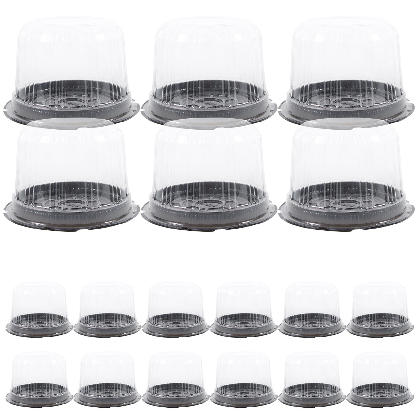 FRCOLOR 20Pcs Cake Packing Box Round Cake Box Baked Dessert Packing Box ...