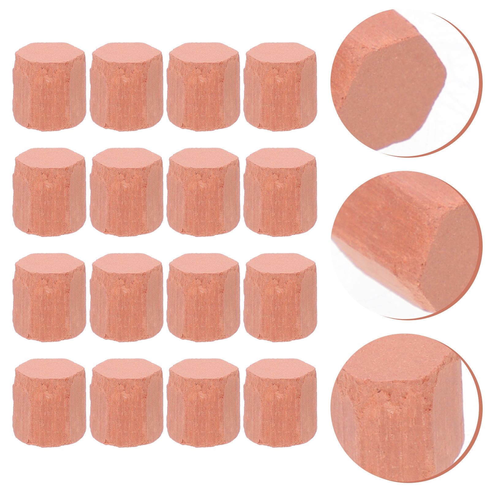 PAMINGONO 20Pcs Chocolate Simulated Small Bricks for DIY Garden Wall ...