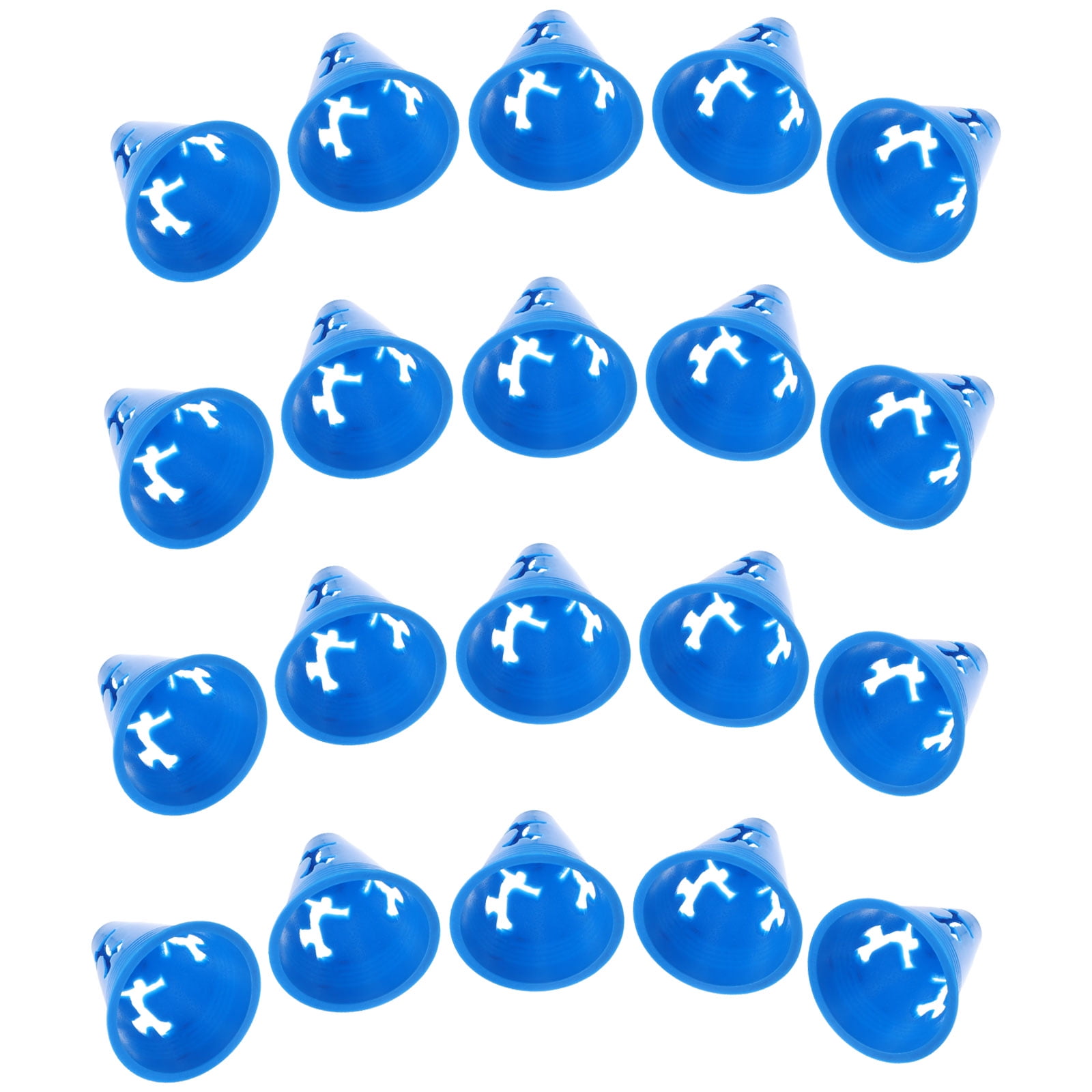 FRCOLOR 20Pcs Roller Skating Training Markers Small Cones Roller ...