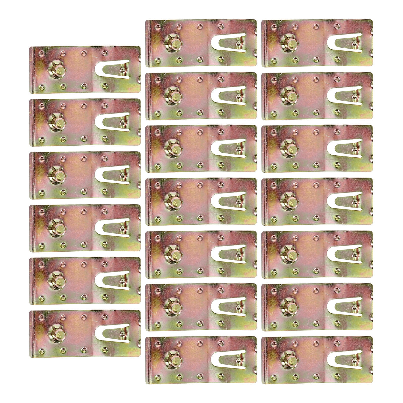 FRCOLOR 20Pcs Teardrop Pallet Rack Safety Clip Pallet Racking Beam ...