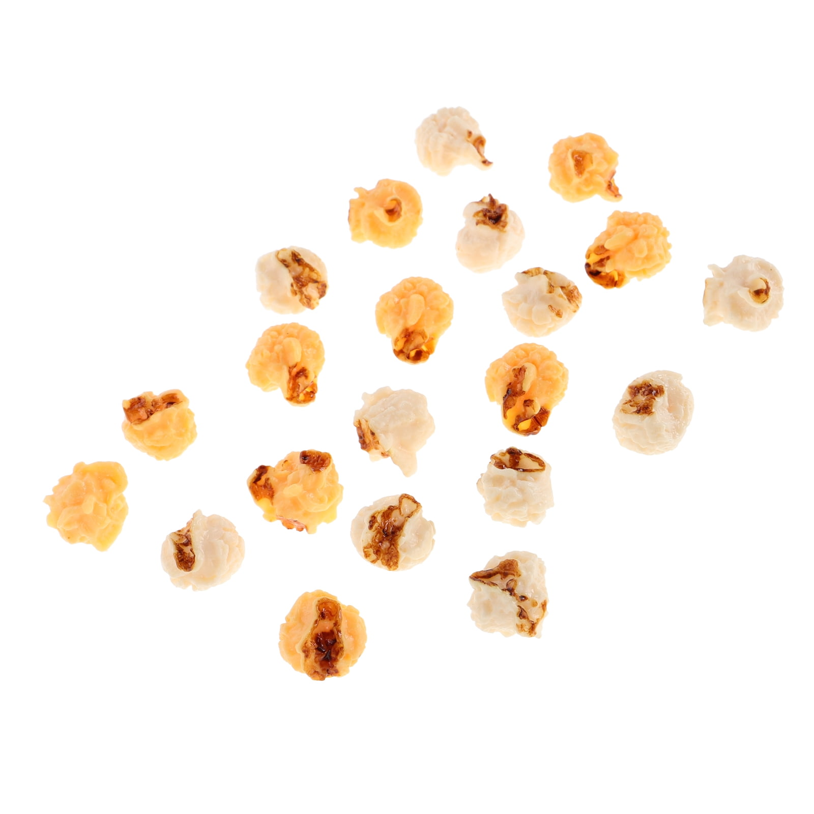 FRCOLOR 20ocs Miniature Fake Popcorn Artificial Popcorn Figurines PVC ...