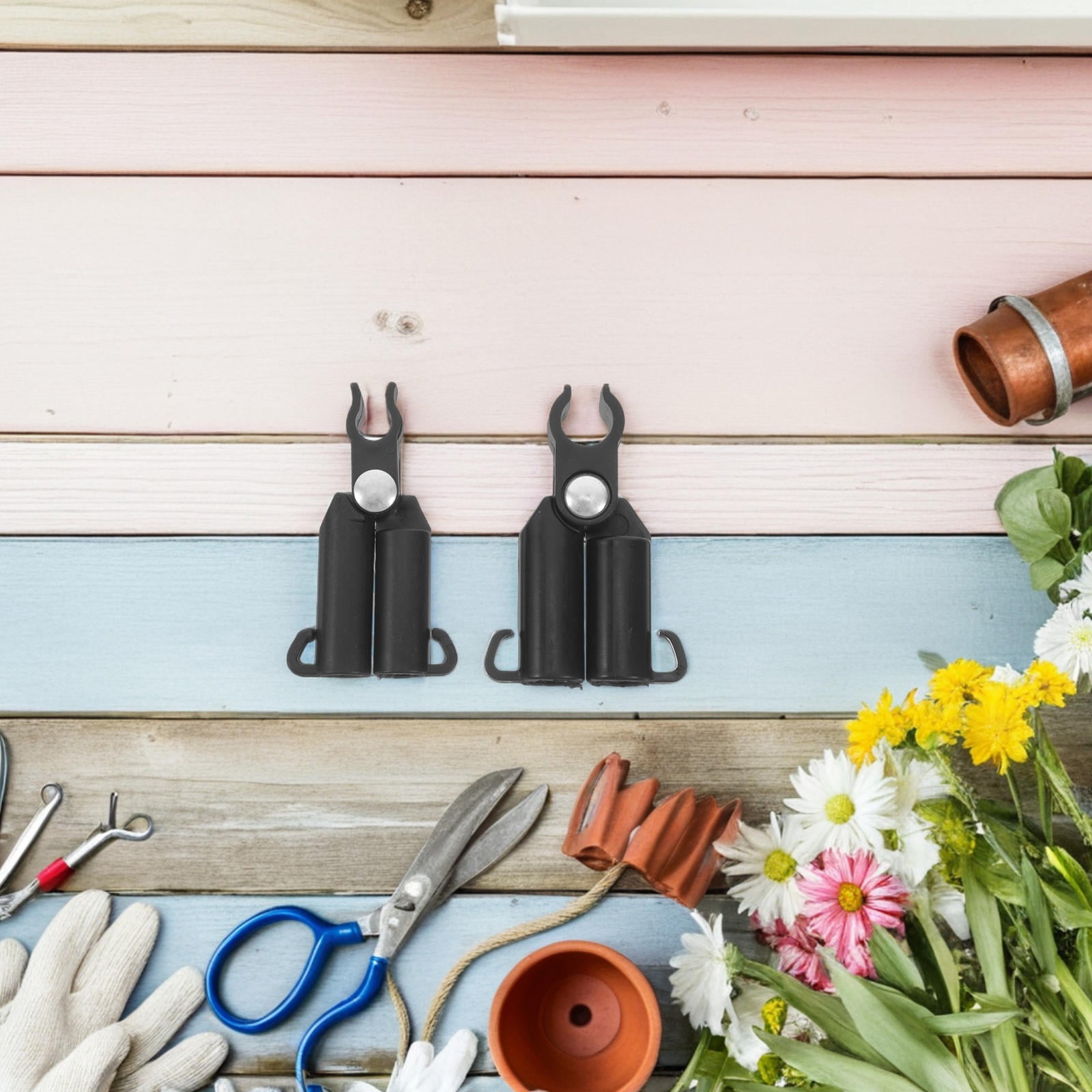 FRCOLOR 20pcs Adjustable Plant Trellis Connector Clip A-Type Plastic ...