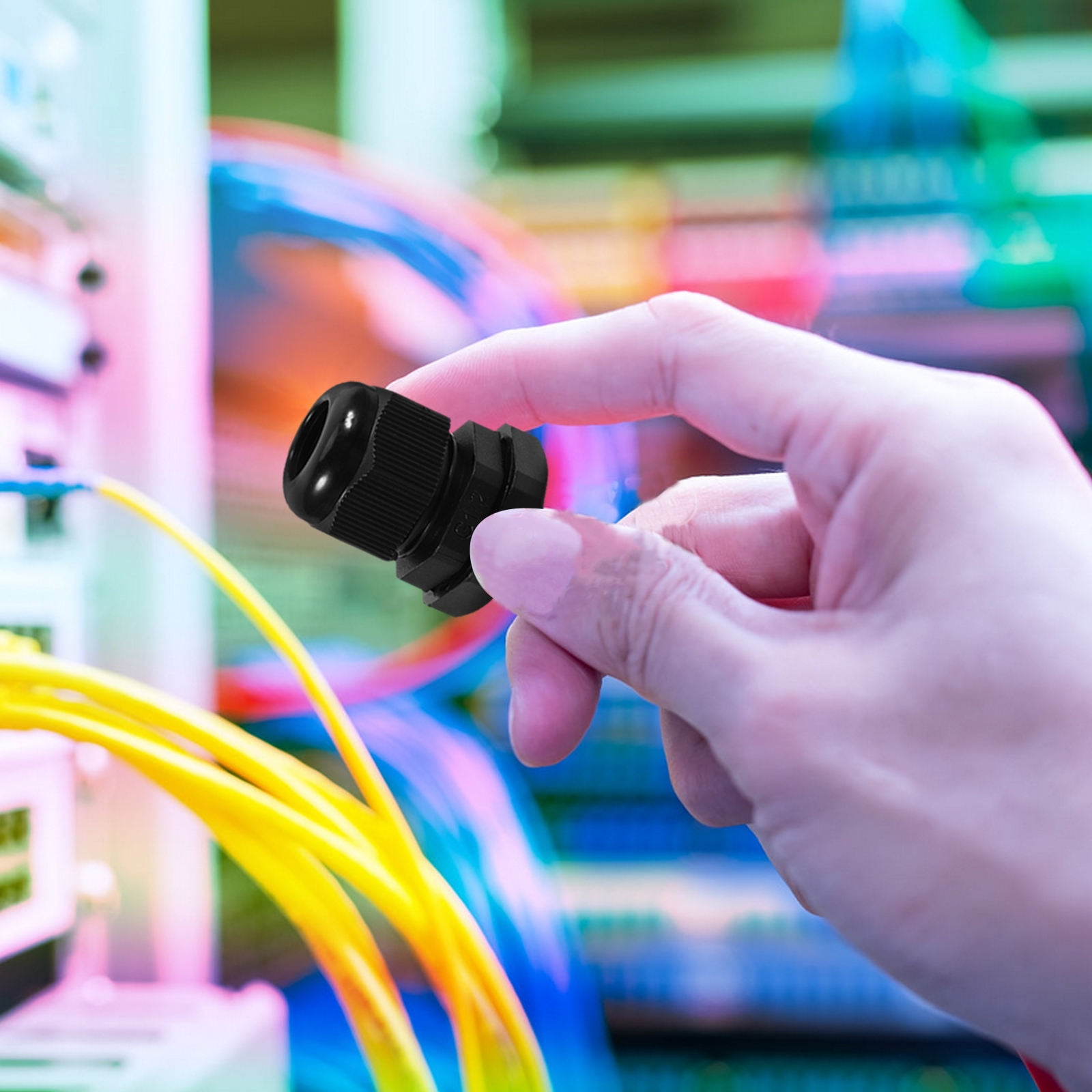 FRCOLOR 20pcs Cable Glands Cable Connector Cable Adapter Adjustable ...