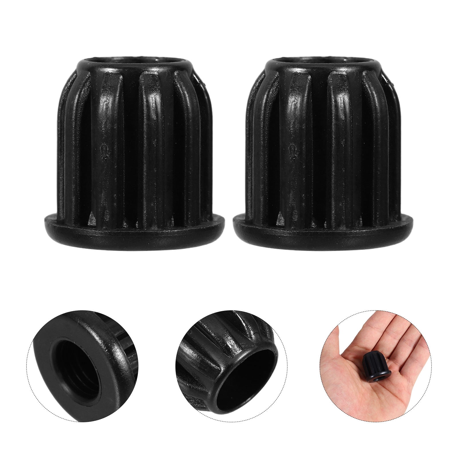 FRCOLOR 20pcs Caster Socket Chair Wheels Rod Inserts Sleeves Parts ...