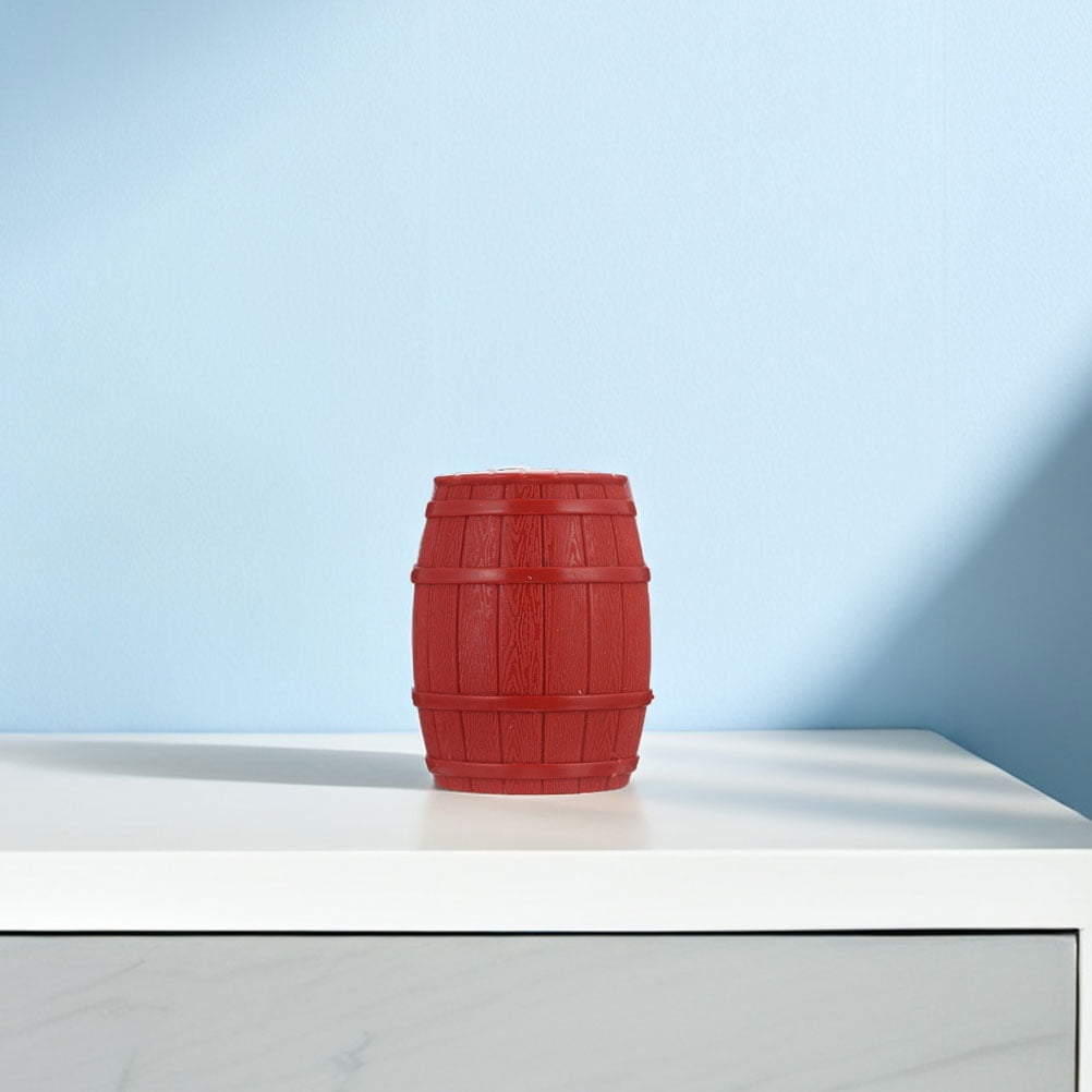 FRCOLOR 20pcs Detachable Pirate Barrels Models PVC Pirate Boat Layout ...