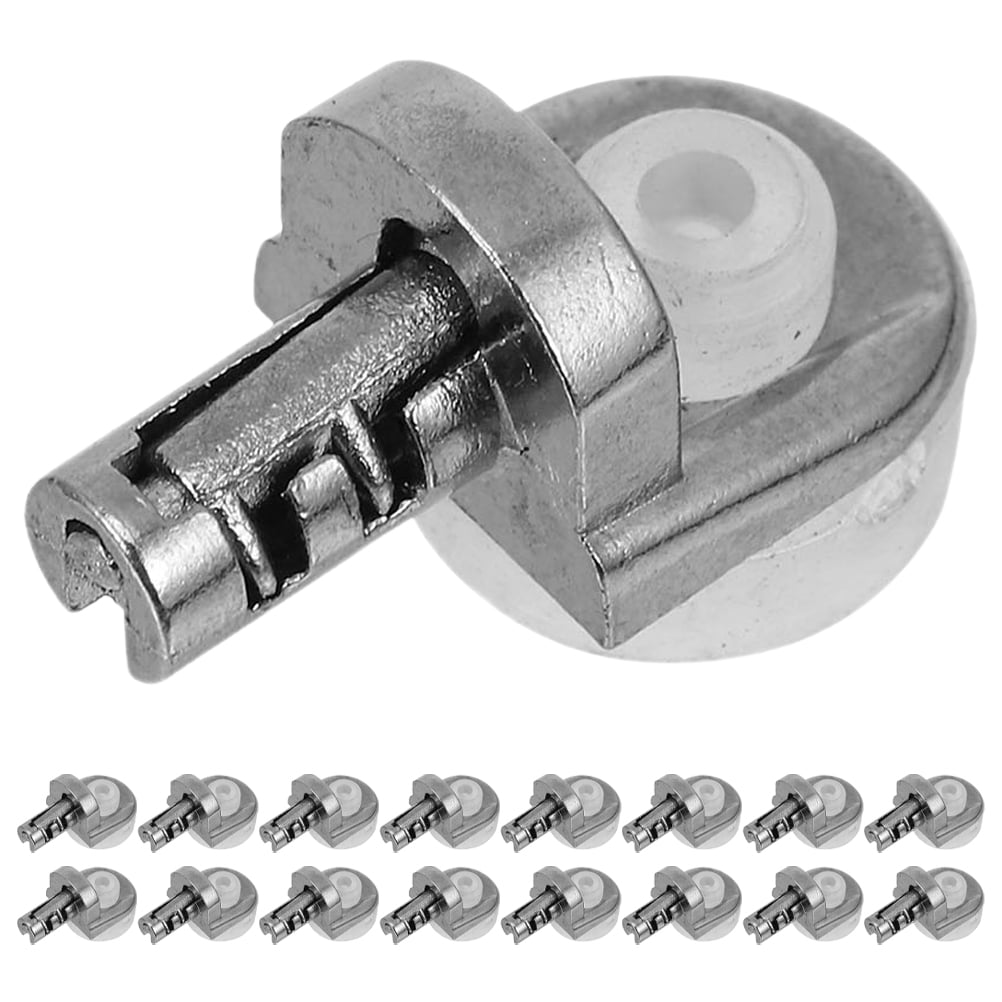 20pcs Shelf Support Pegs Cabinet Pins with Suction Cup Metal Clips for ...