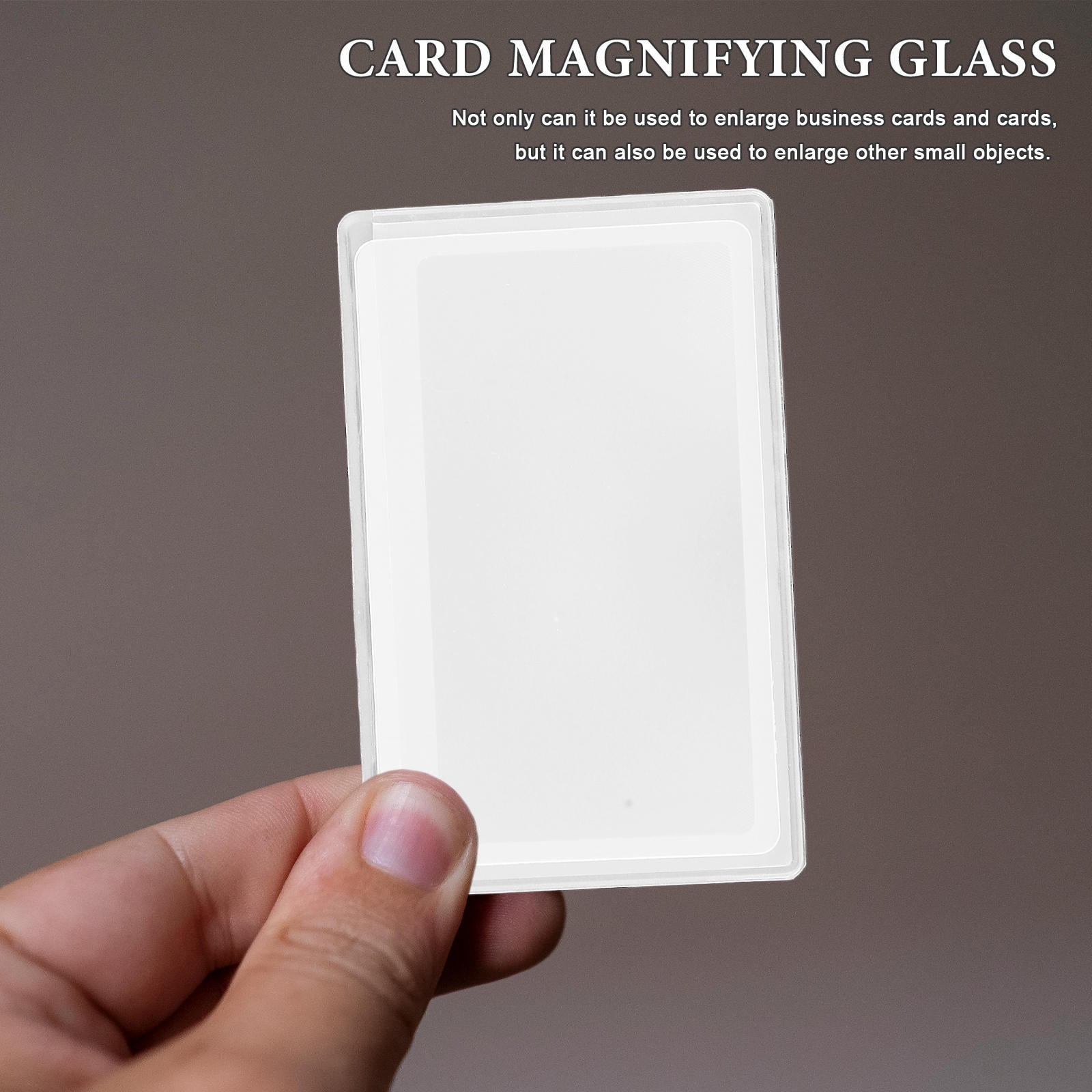 FRCOLOR 20pcs Page Magnifying Sheet For Reading Ultra-Thin Plastic ...