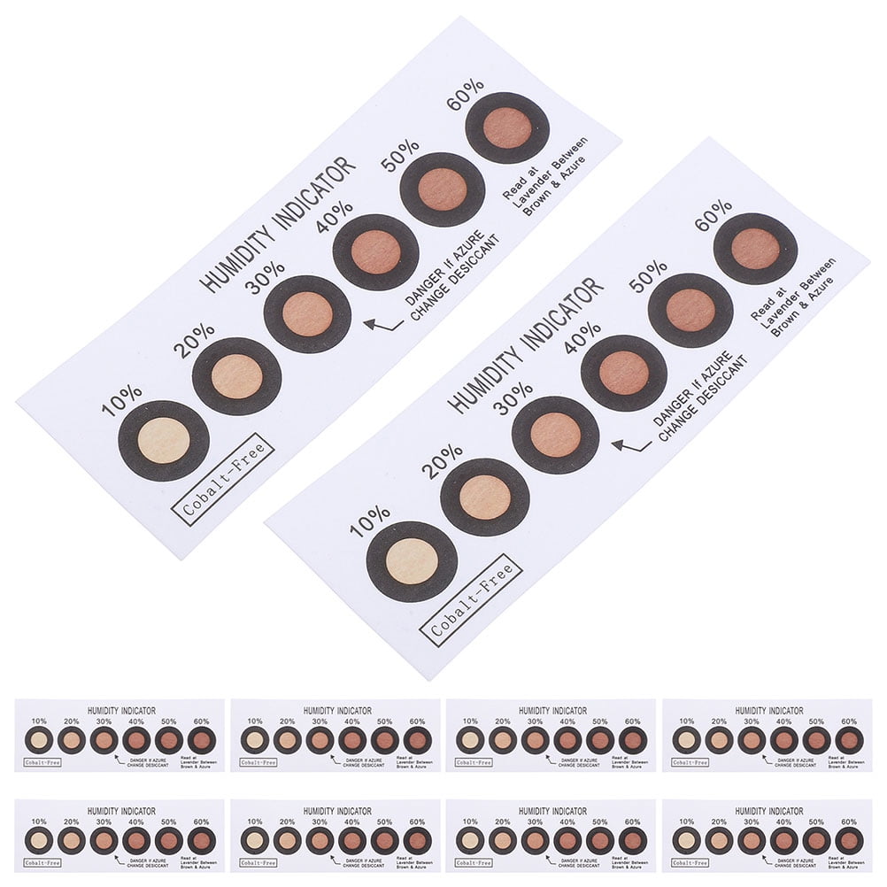 FRCOLOR 20pcs Paper Humidity Indication Tools Moisture Detection Tools ...