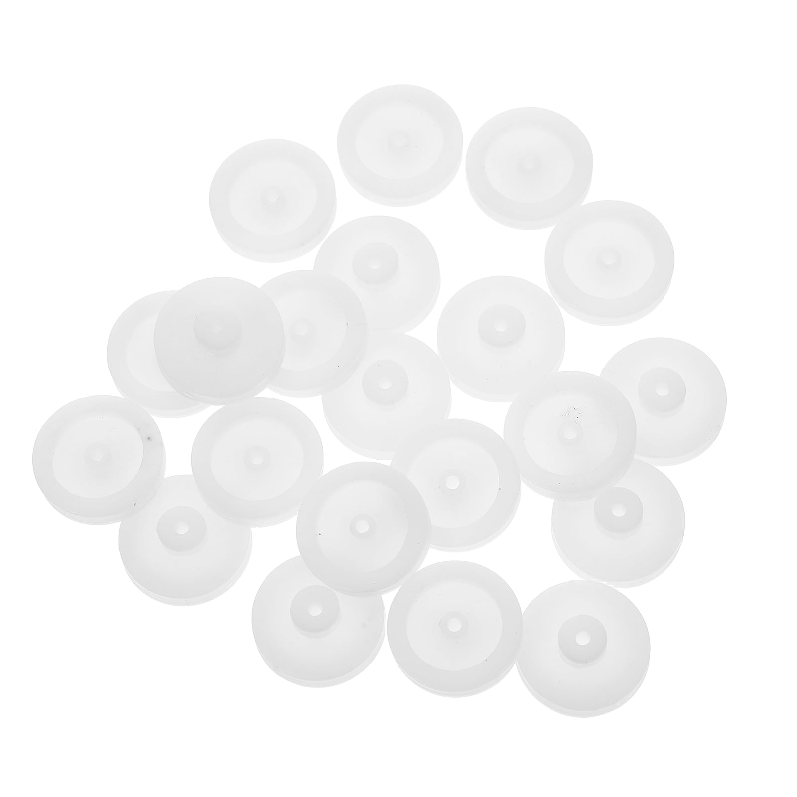 FRCOLOR 20pcs Plastic Pulleys Universal Bearing Pulley Wheel Rope ...