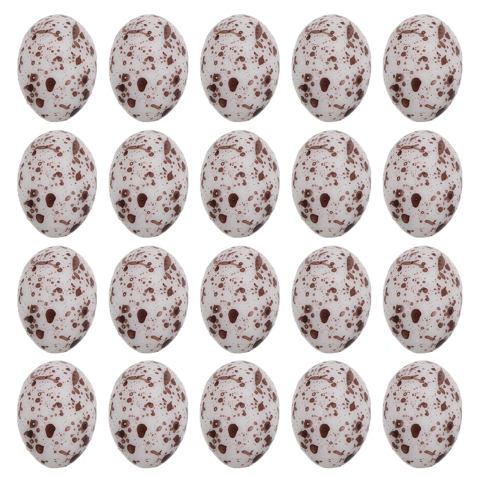 FRCOLOR 20pcs Small Things Plastic Figures Plastic Mini Eggs Plastic ...
