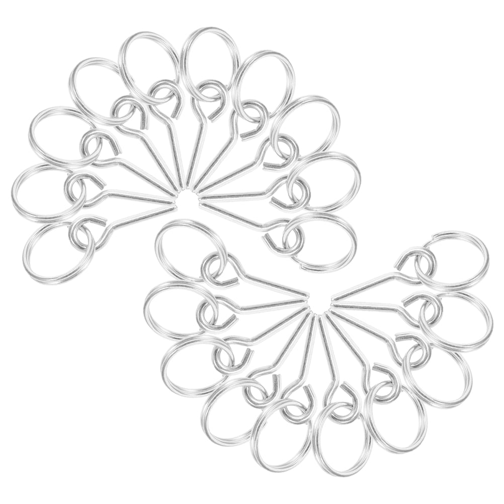 FRCOLOR 20pcs Tent Outdoor Connect Pin Rope Connect Pin Camping Tent ...