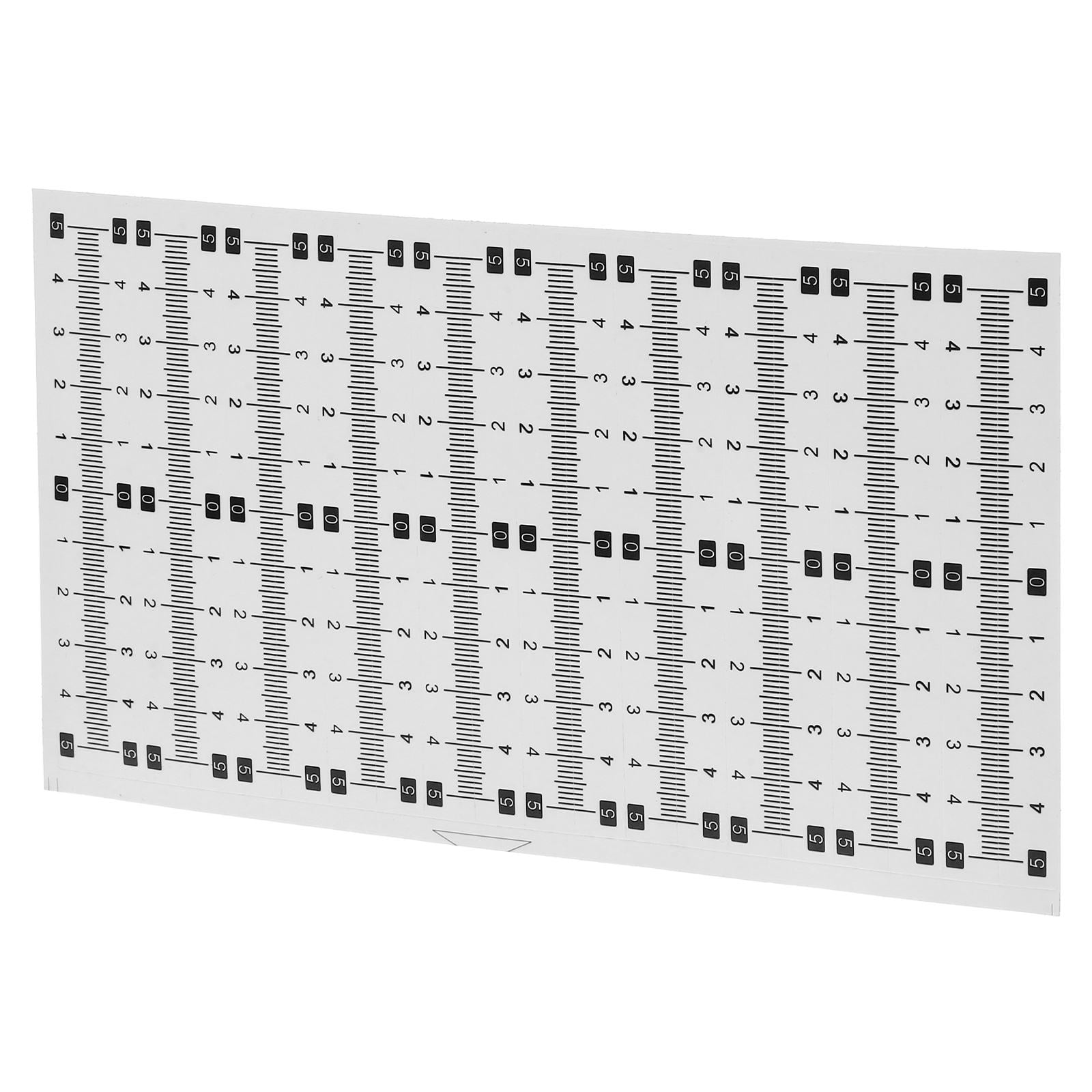 FRCOLOR 21pcs Adhesive Ruler Tape Workbench Measuring Tape Ruler ...