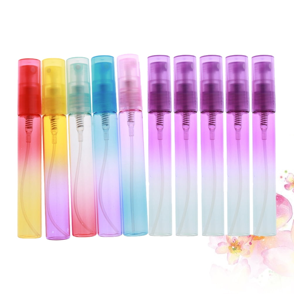 FRCOLOR 24 Pcs Gradient Bottle for Cosmetic Mini Spray Mist Sprayer ...
