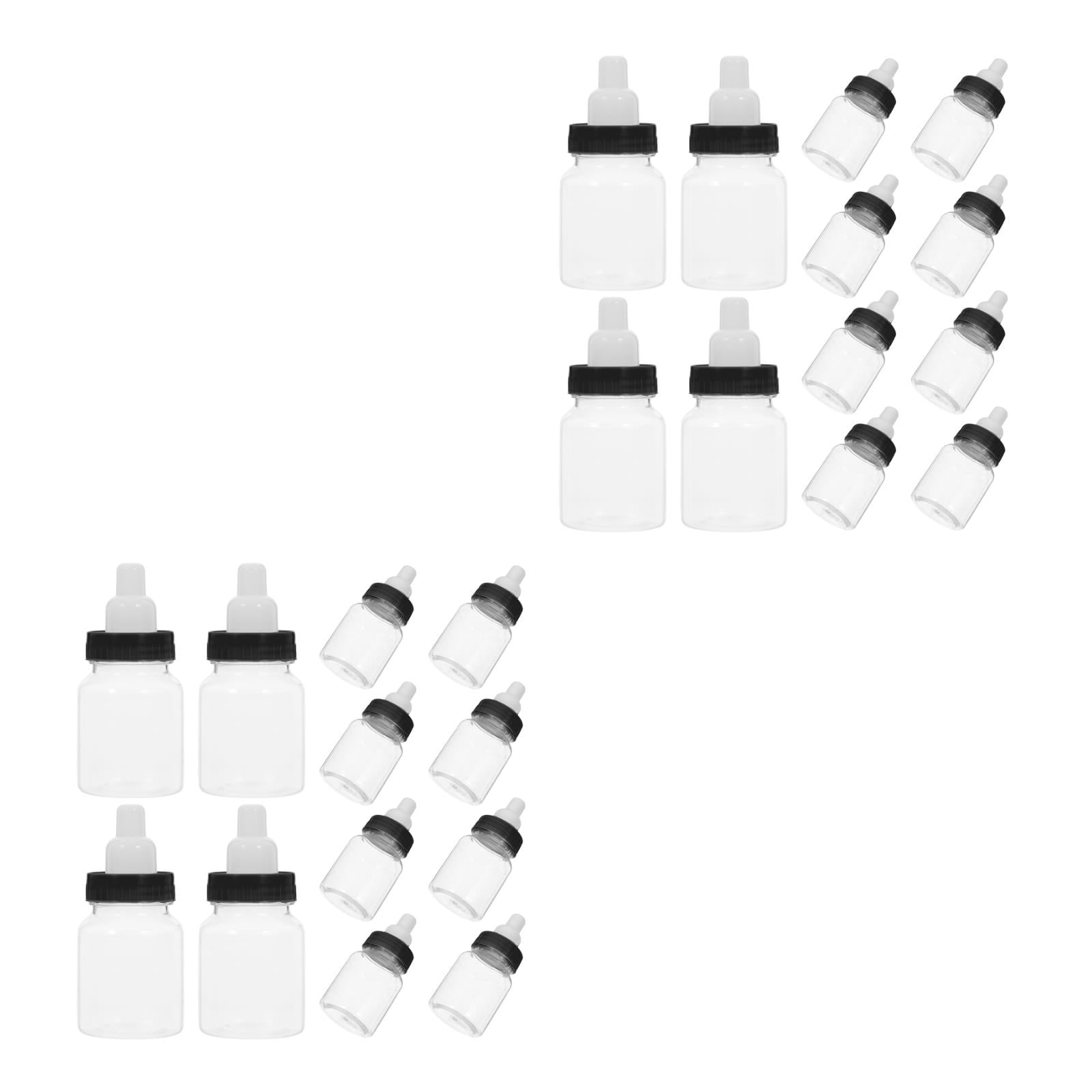 FRCOLOR 24 Pcs Stylish Baby Shower Candy Bottles Baby Shower Candy ...