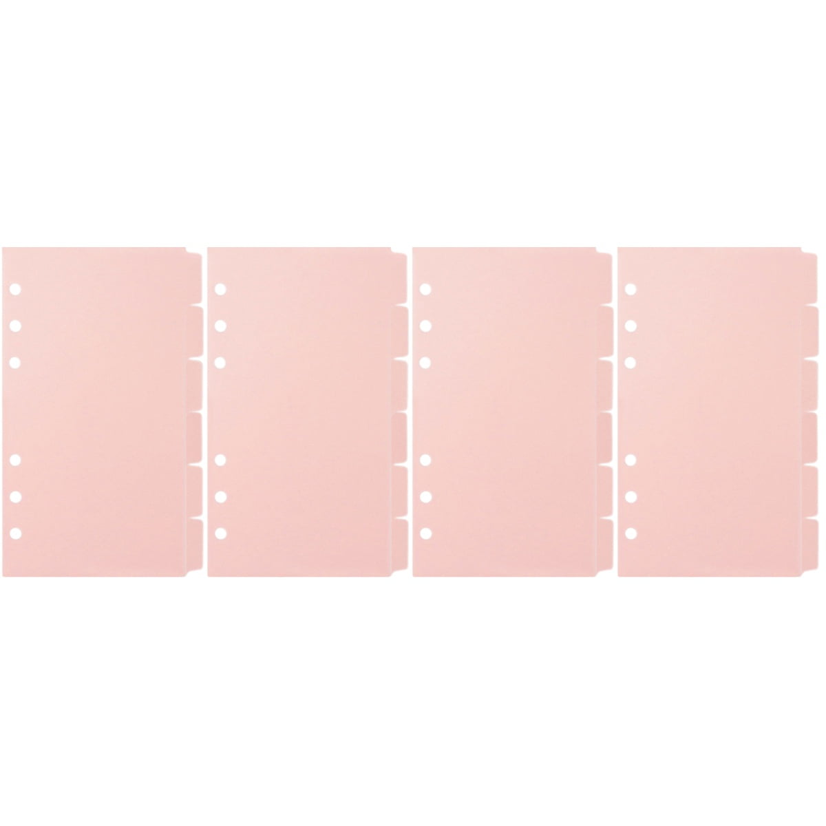 FRCOLOR 24 Sheets of Notebook Binder Divider 6-hole Loose-leaf Binder ...
