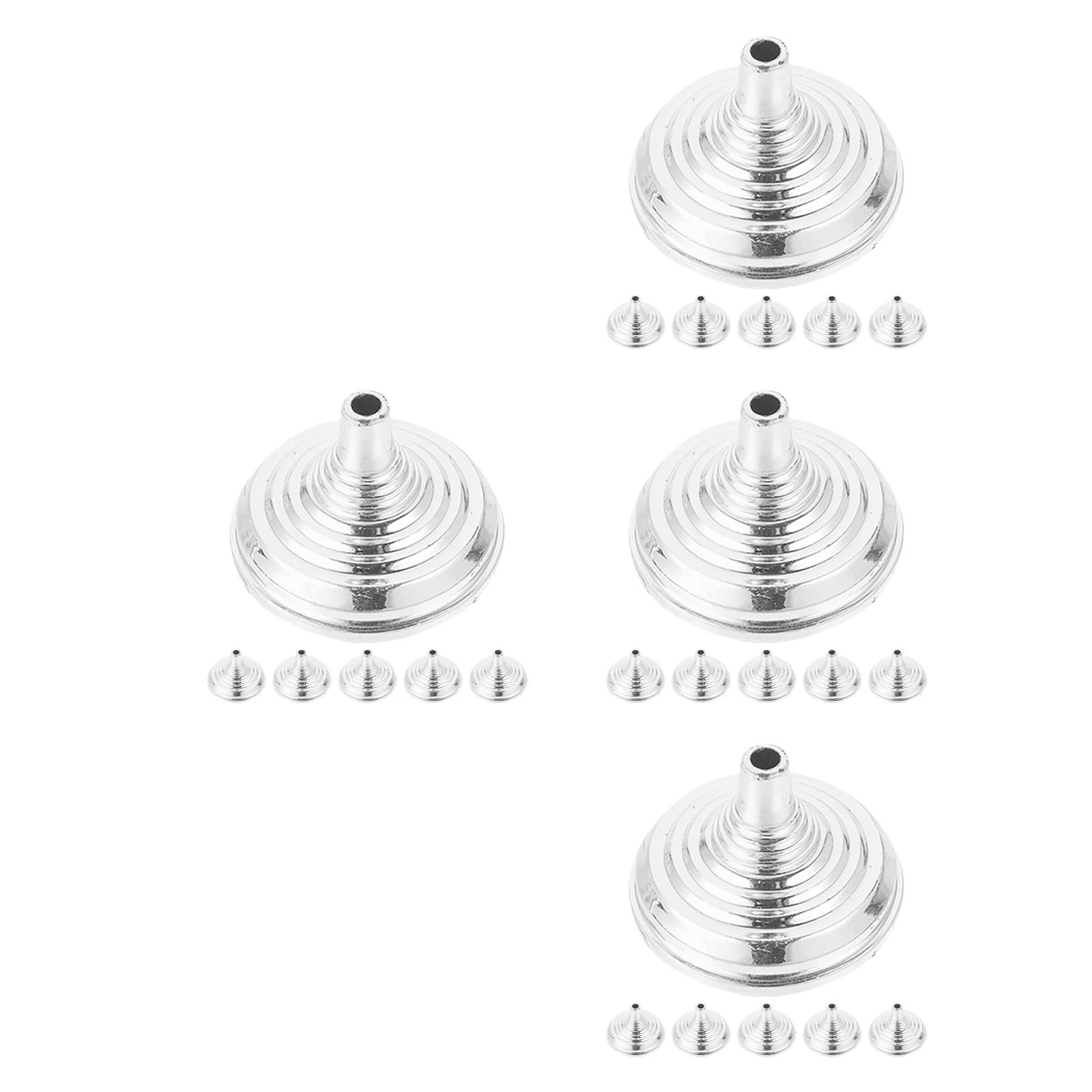 FRCOLOR 24 pcs Desktop Flagpole Base Plastic Pedestal For Flagpole Mini ...