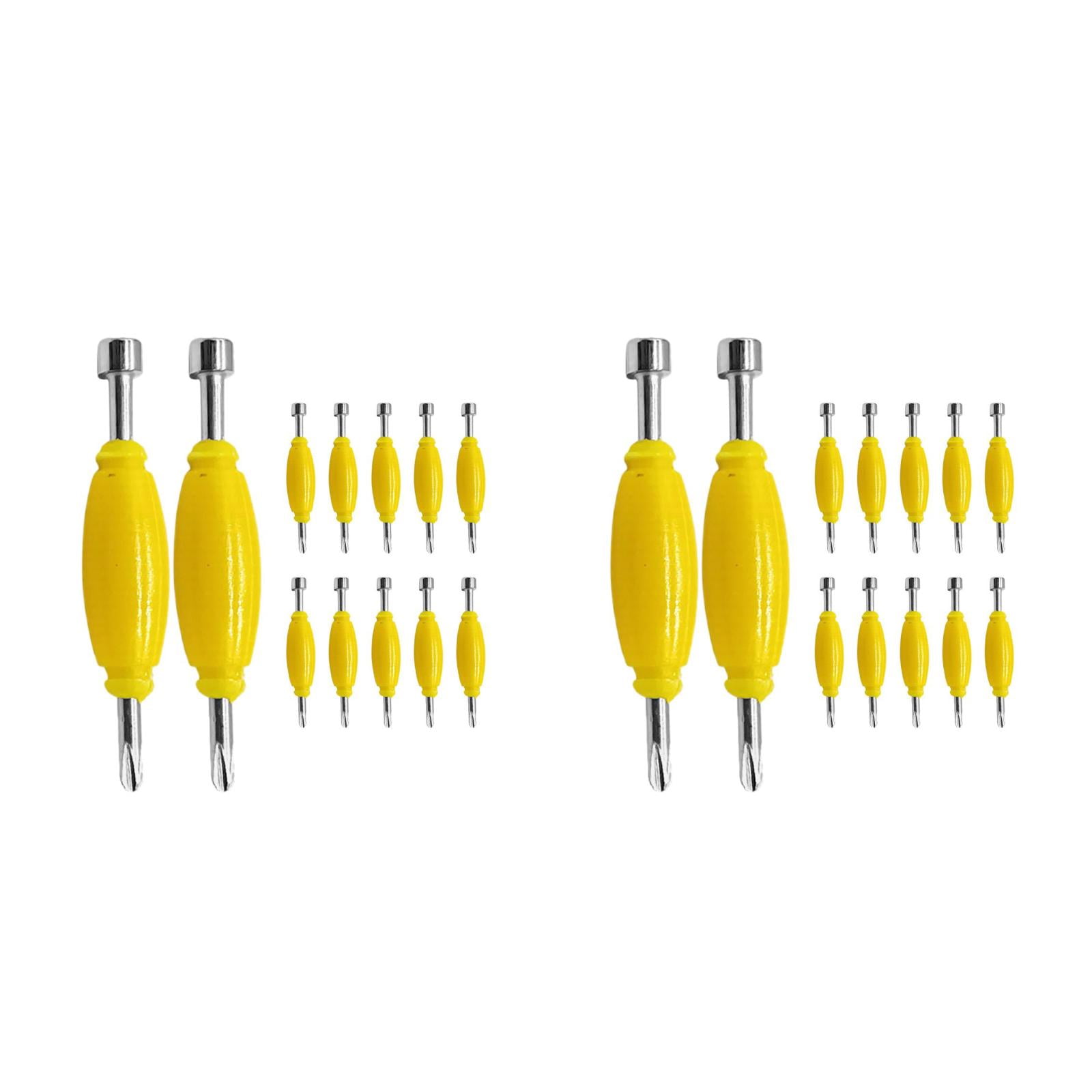 FRCOLOR 24 pcs Fingertip Board Screw Tool Screw Tool Dual Tips ...