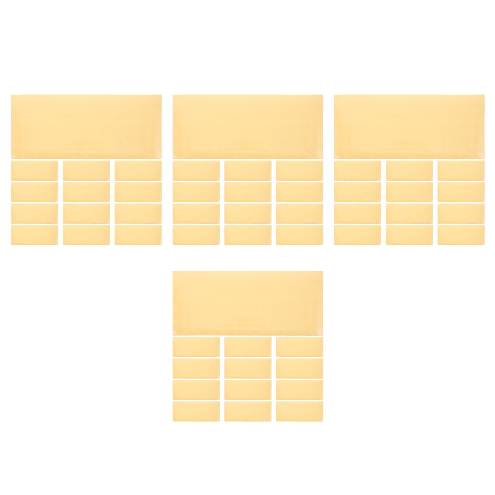 FRCOLOR 2400 pcs Clear Round Stickers Circle Envelope Seals Food ...