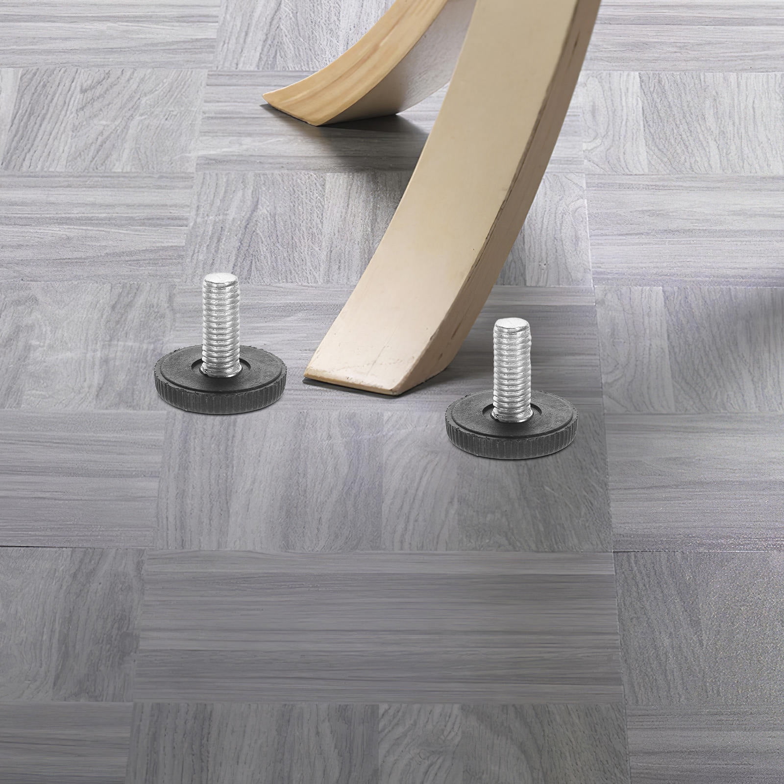 FRCOLOR 24Pcs Thread Adjustable Furniture Levelers Screw In Threaded ...