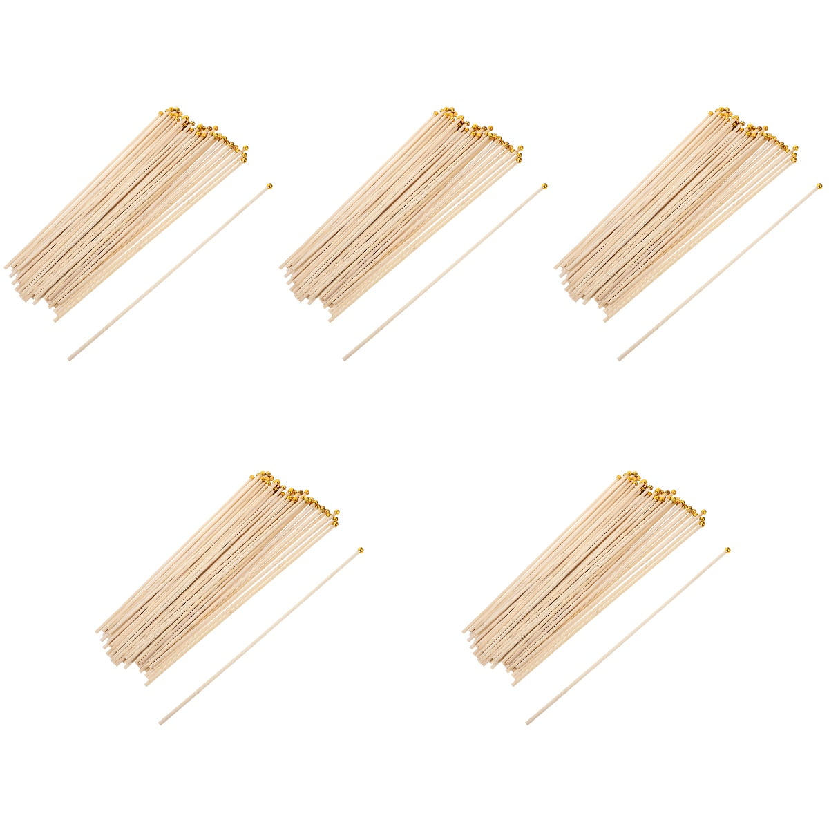 FRCOLOR 250 pcs Flag Pole Replacement 30cm Flag Pole Party Flagpole For ...