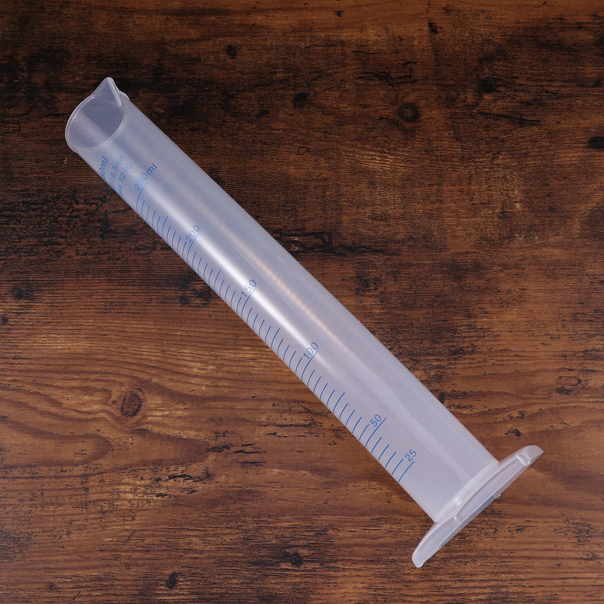 FRCOLOR 250ml Transparent Measuring Cylinder with Plastic Graduated ...