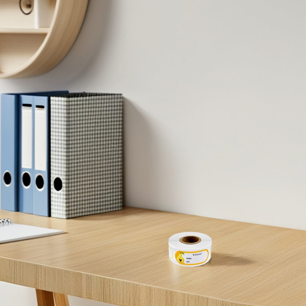 FRCOLOR 250pcs Food Labels For Containers Date Stickers For Kitchen Non ...