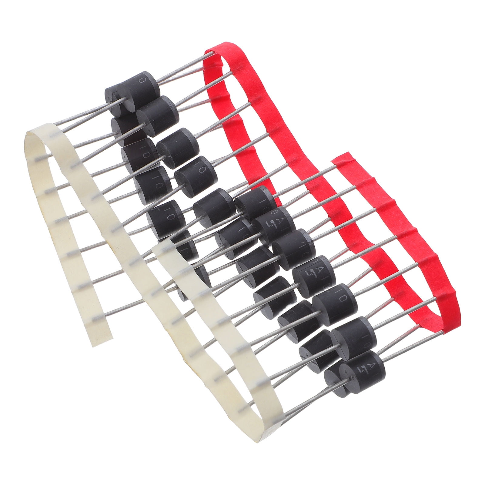 FRCOLOR 25pcs 10A10 Rectifier Diodes R-6 Axial Silicon Diodes for ...