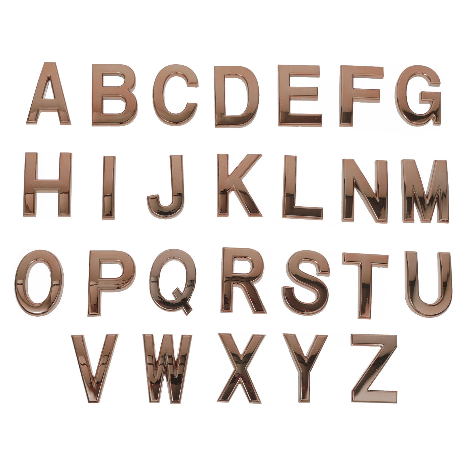 FRCOLOR 26Pcs Abs Resin Alphabet Sign for Outside House Room Labeling ...