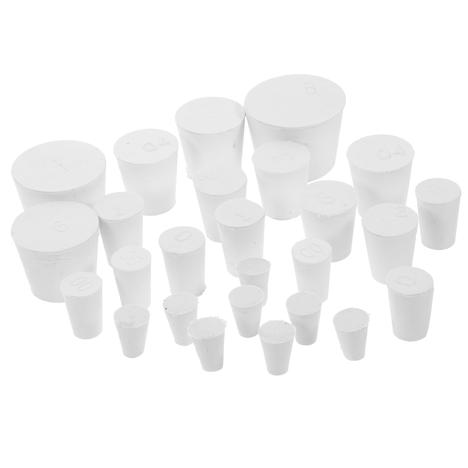 FRCOLOR 26pcs Test Tube Solid Stoppers Test Tubes Seal Plugs Test Tube ...