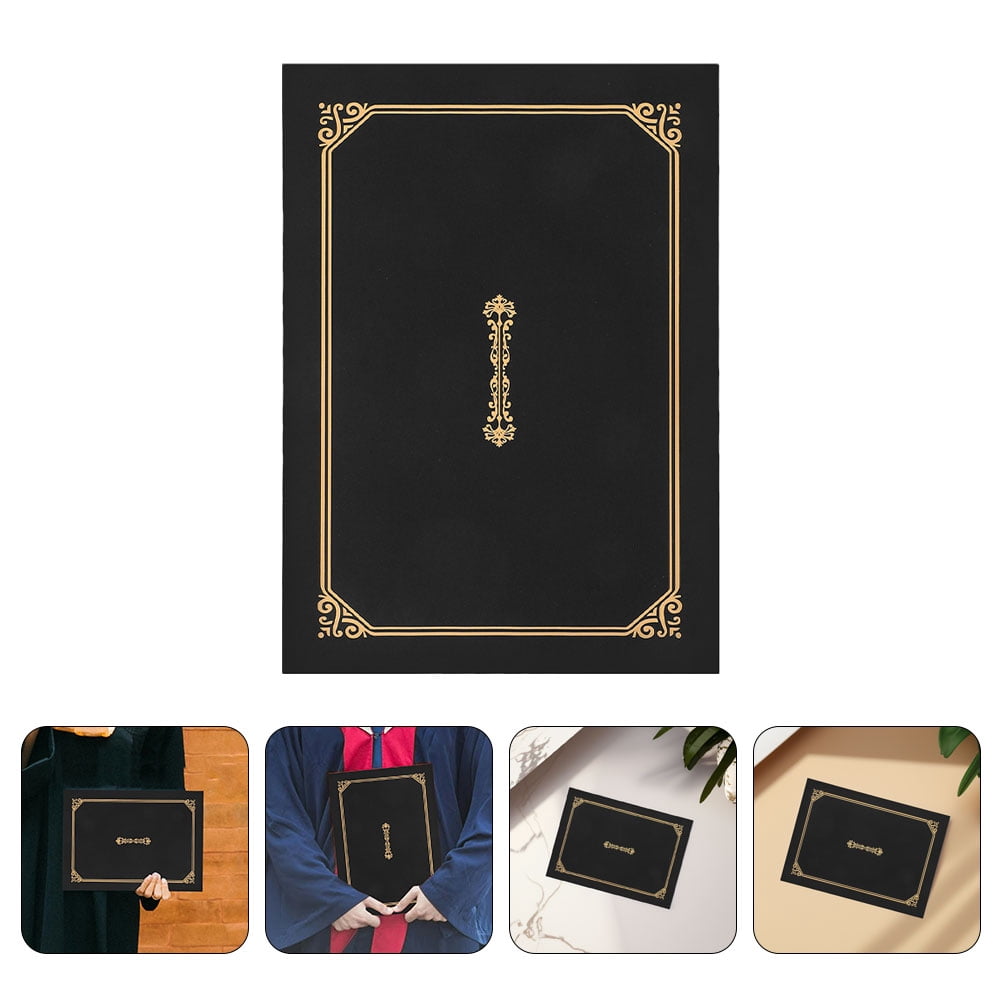 FRCOLOR 2PCS Certificate Holders Certificate Paper Folder A4 ...