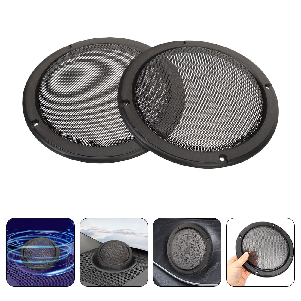 FRCOLOR 2PCS Speaker Grill Covers Replacement Speaker Covers ...