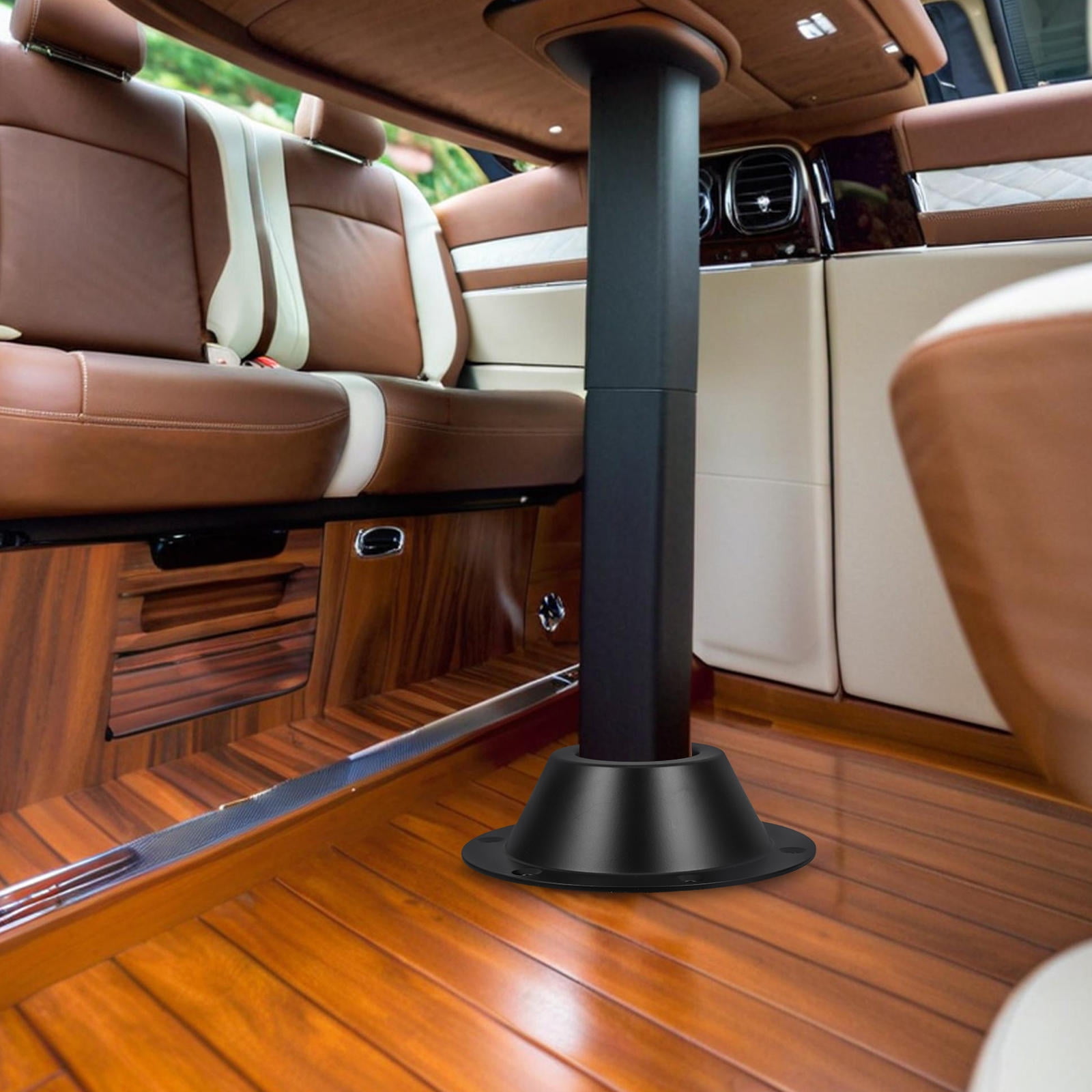 FRCOLOR 2Pcs Boat RV Table Base Mount Aluminum Standard RV Table Base ...